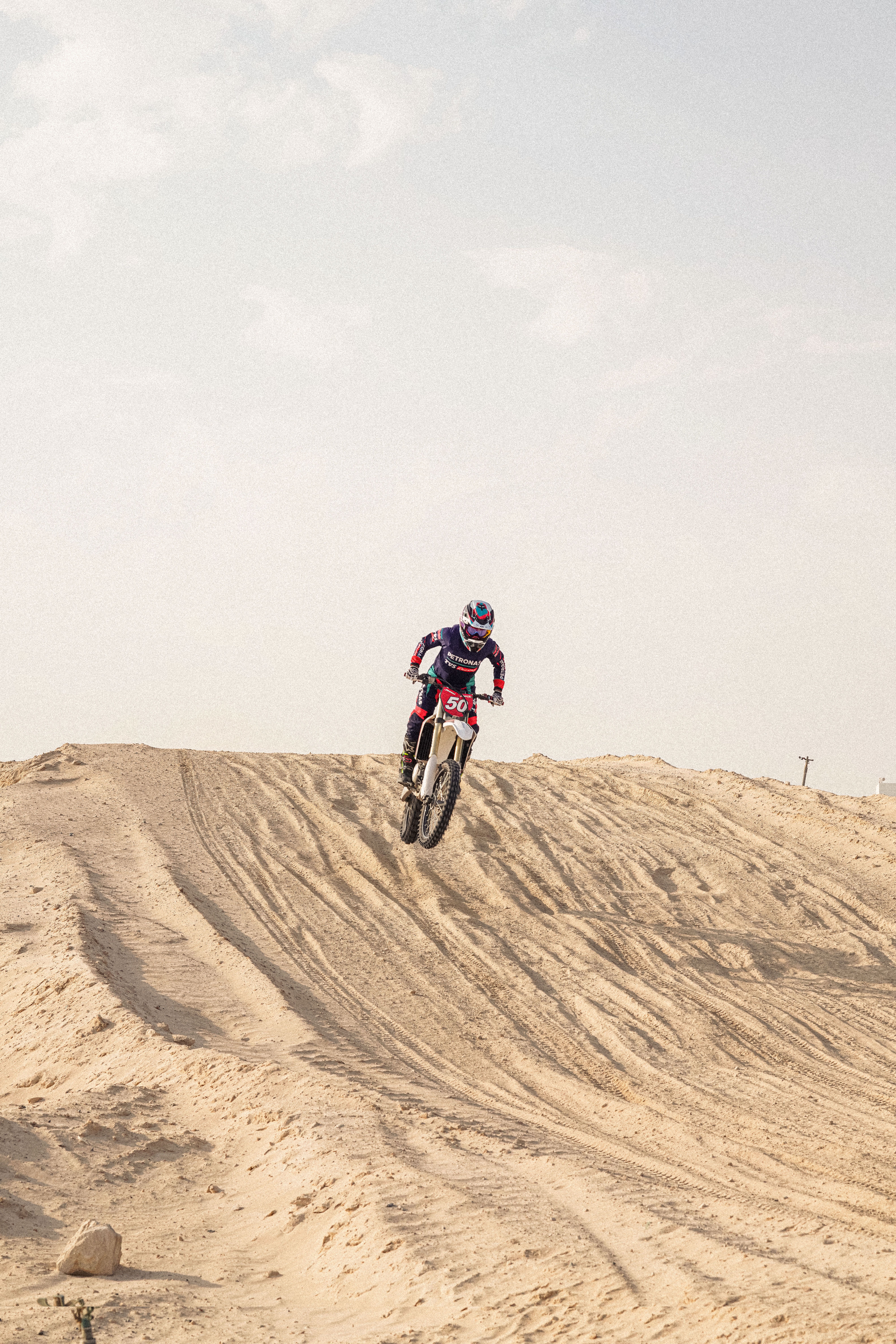 Motocross Race on Desert · Free Stock Photo