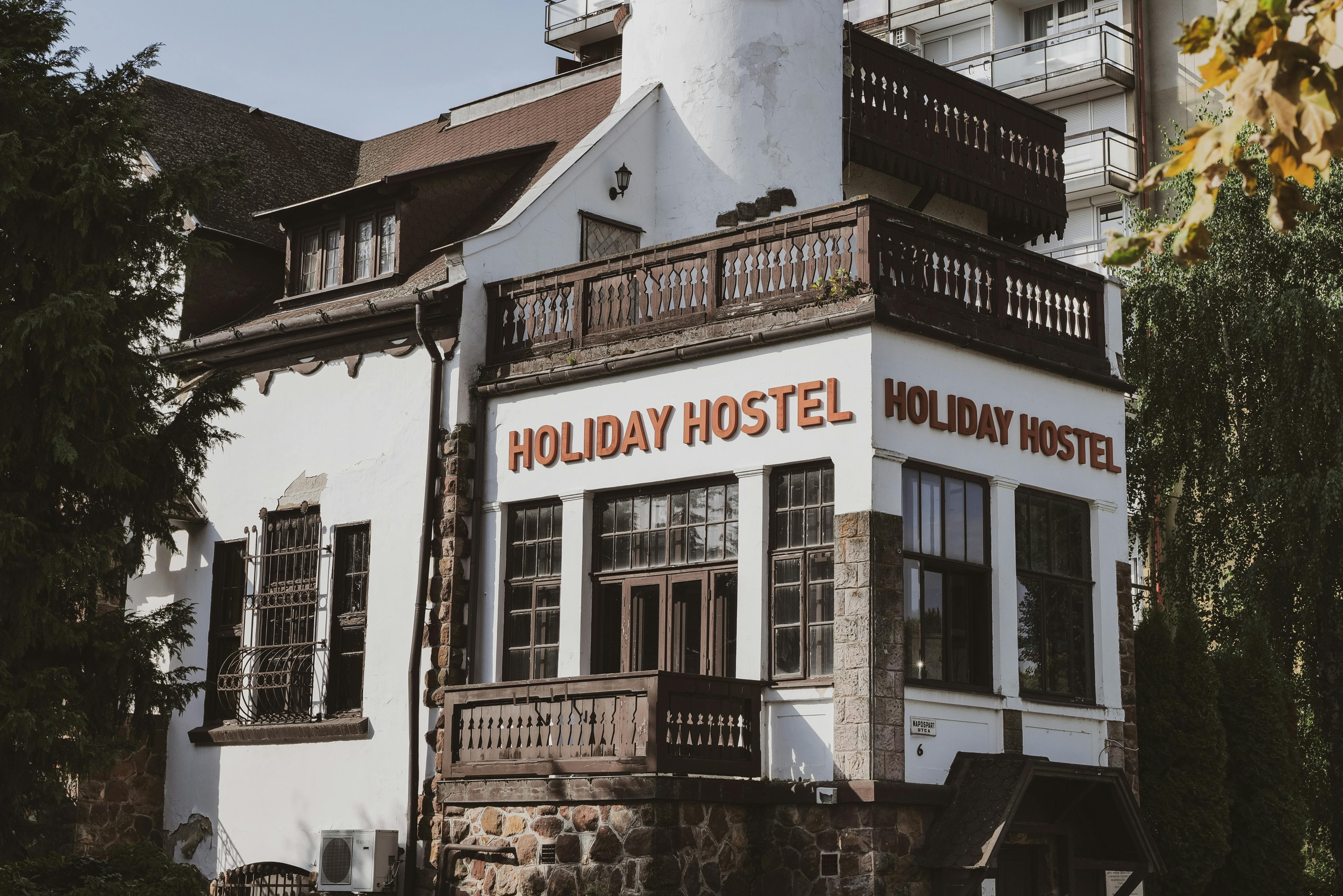 Exterior of a Hostel · Free Stock Photo