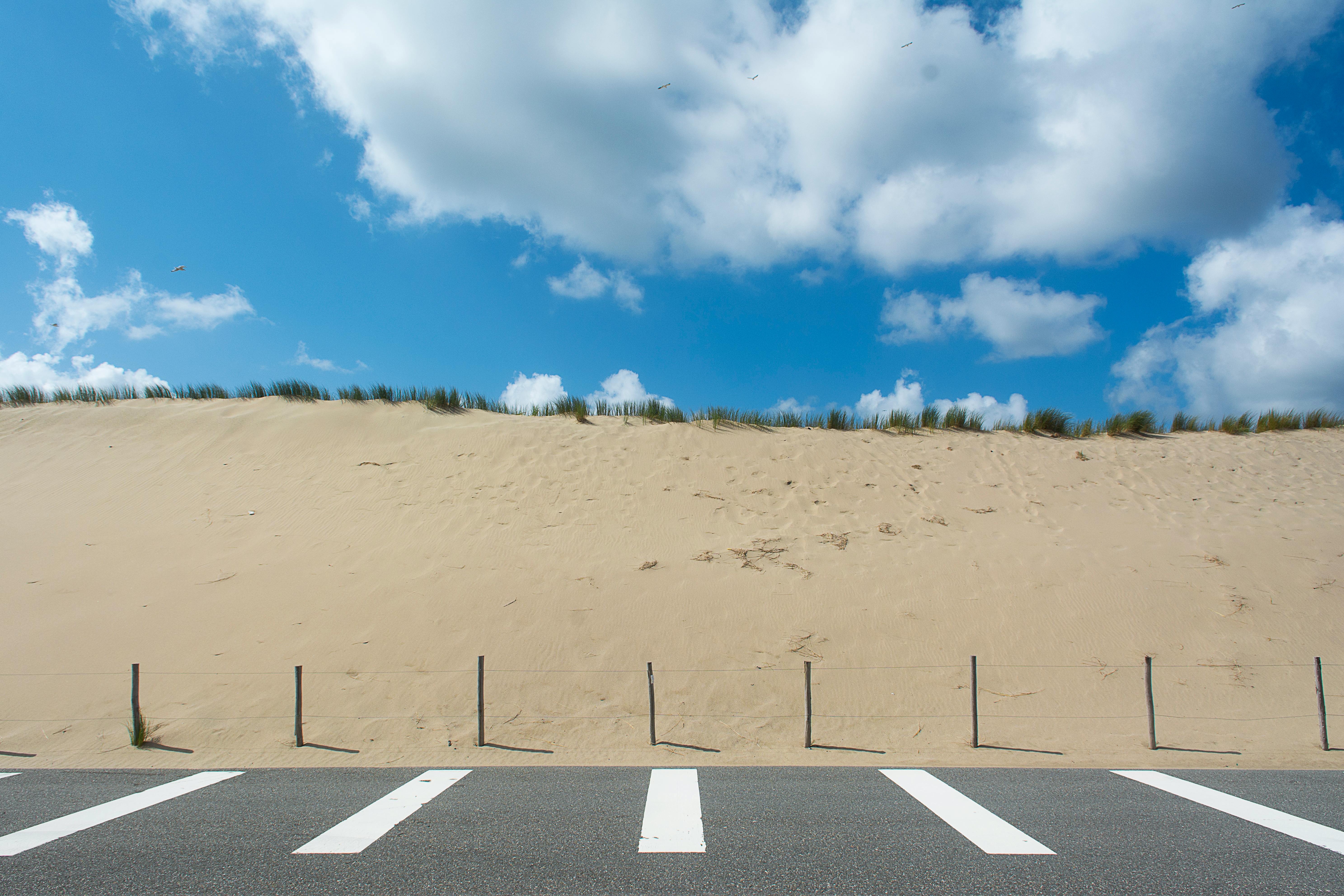 A Parking Lot by a Beach · Free Stock Photo