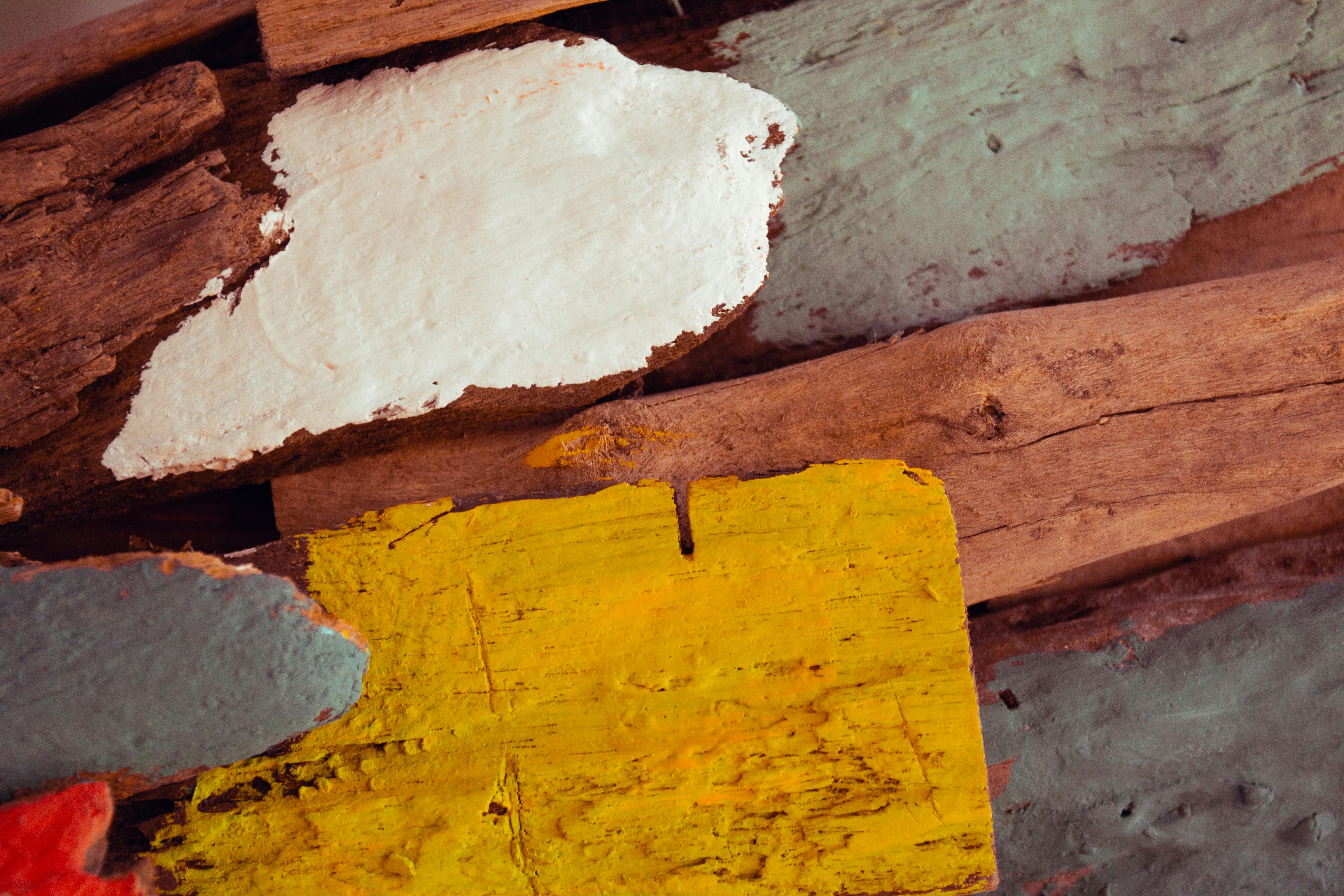 Yellow Wood Planks · Free Stock Photo