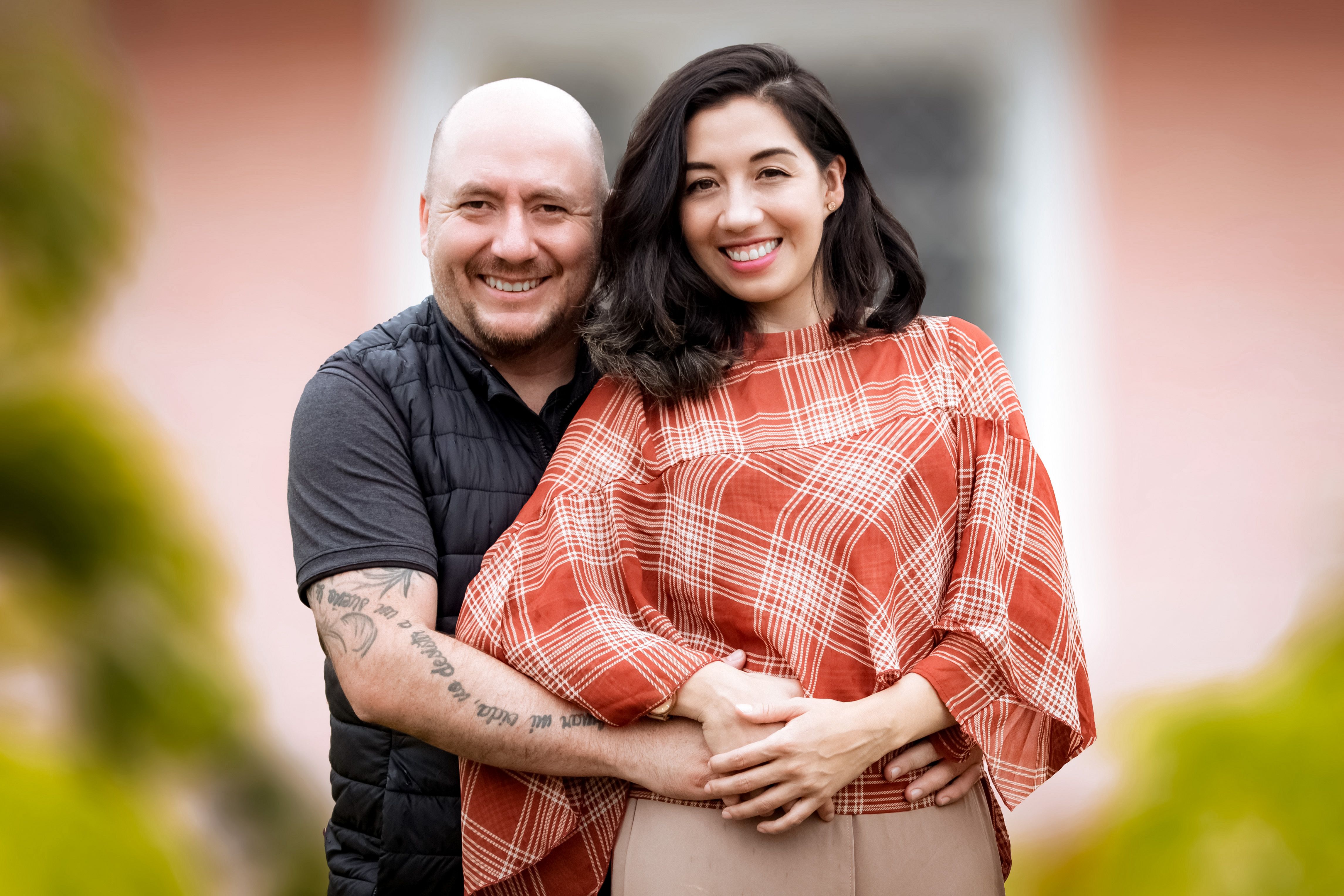 Portrait of Hugging Couple · Free Stock Photo