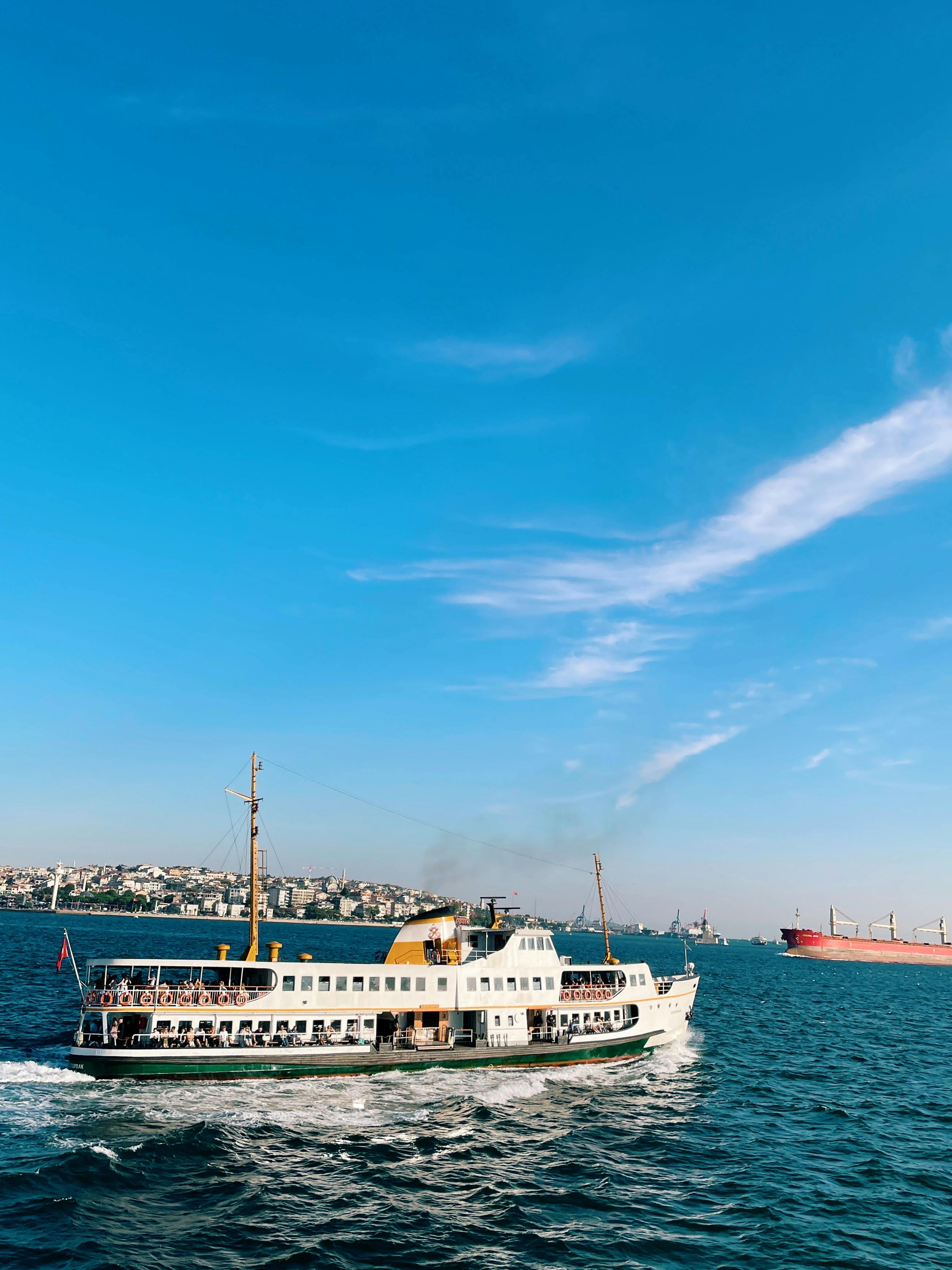 A Ferry on the Sea · Free Stock Photo