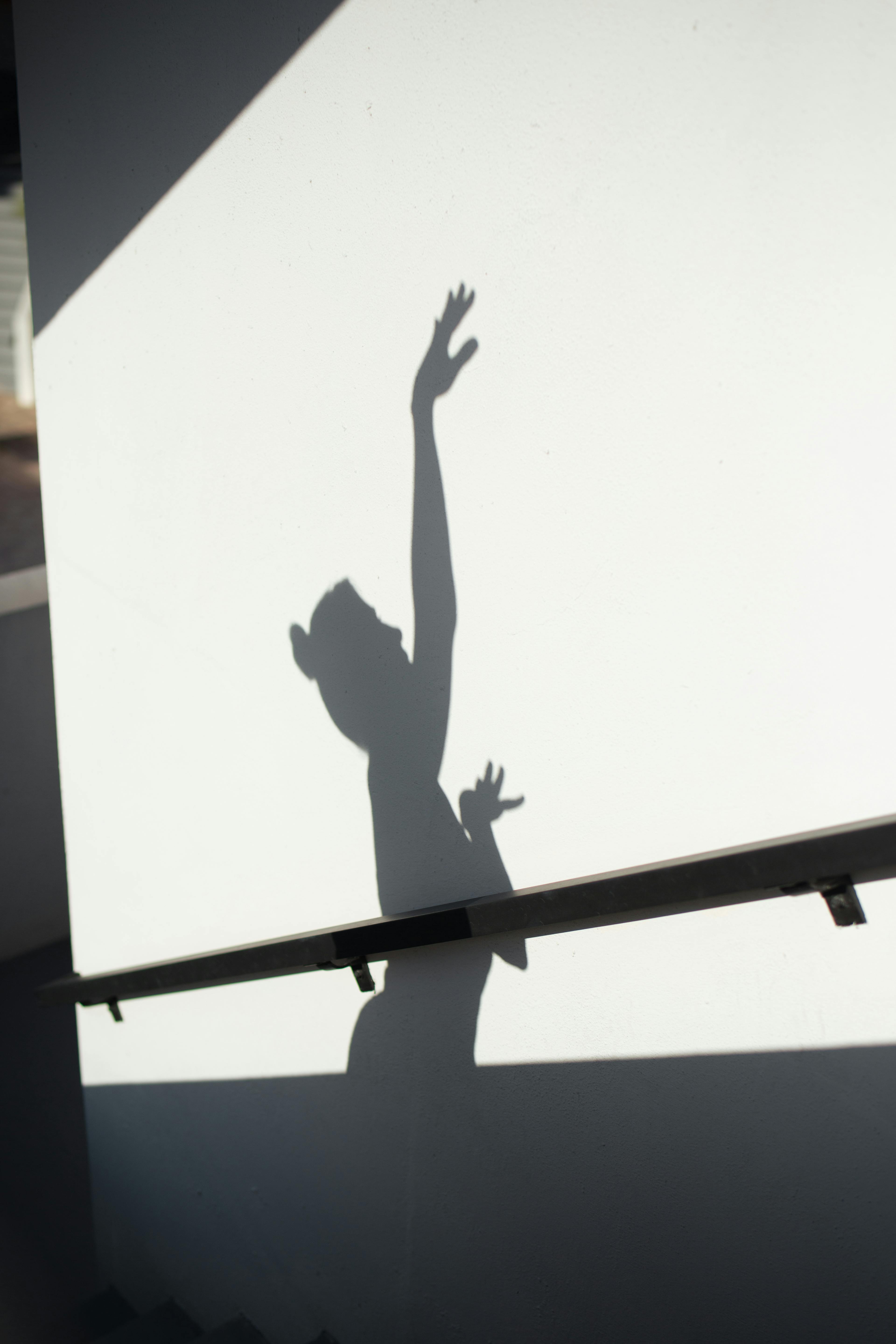 Shadow of Dancing Woman · Free Stock Photo