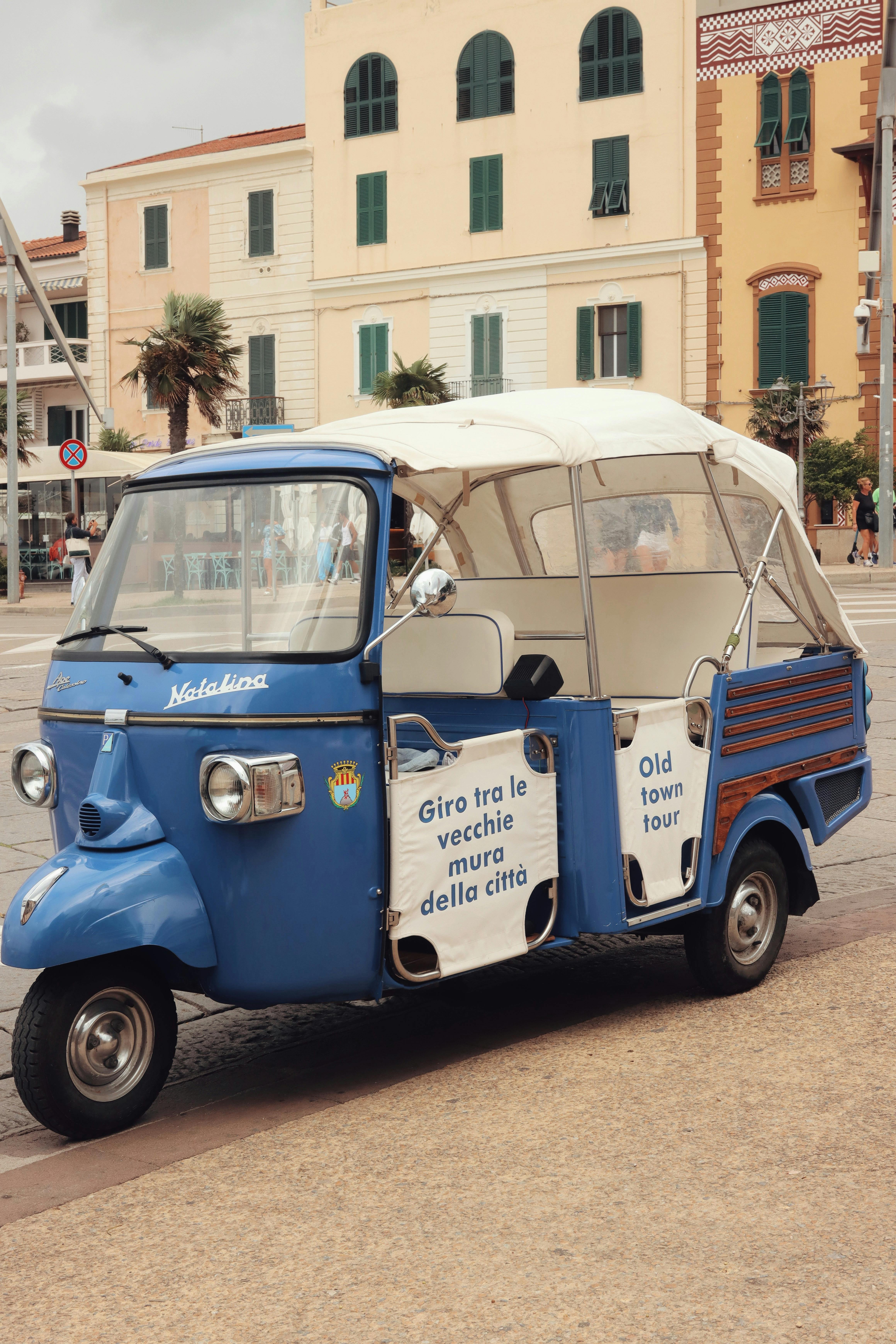 Empty Auto Rickshaw Ape Calessino · Free Stock Photo