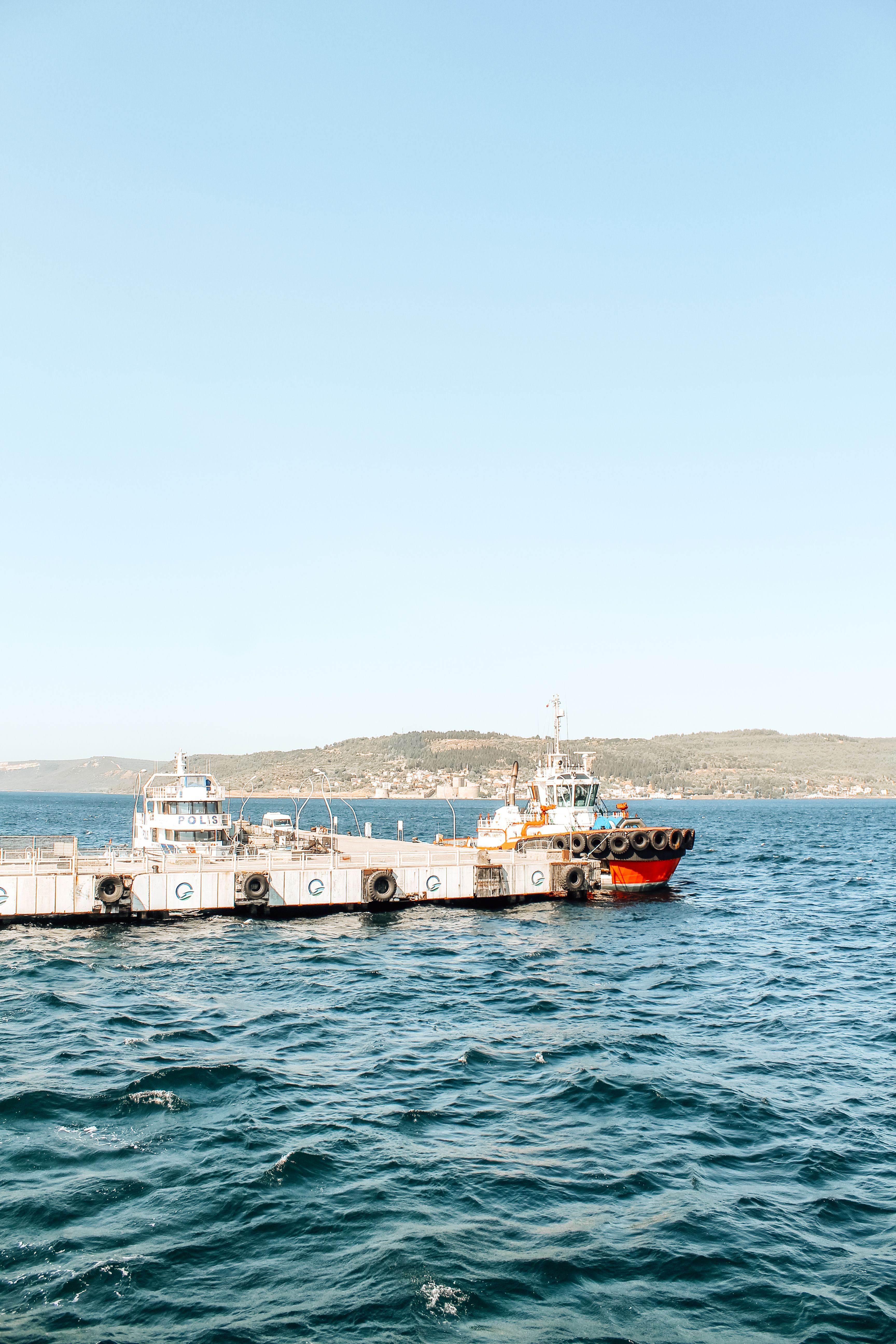 Ships Moored on Pier · Free Stock Photo