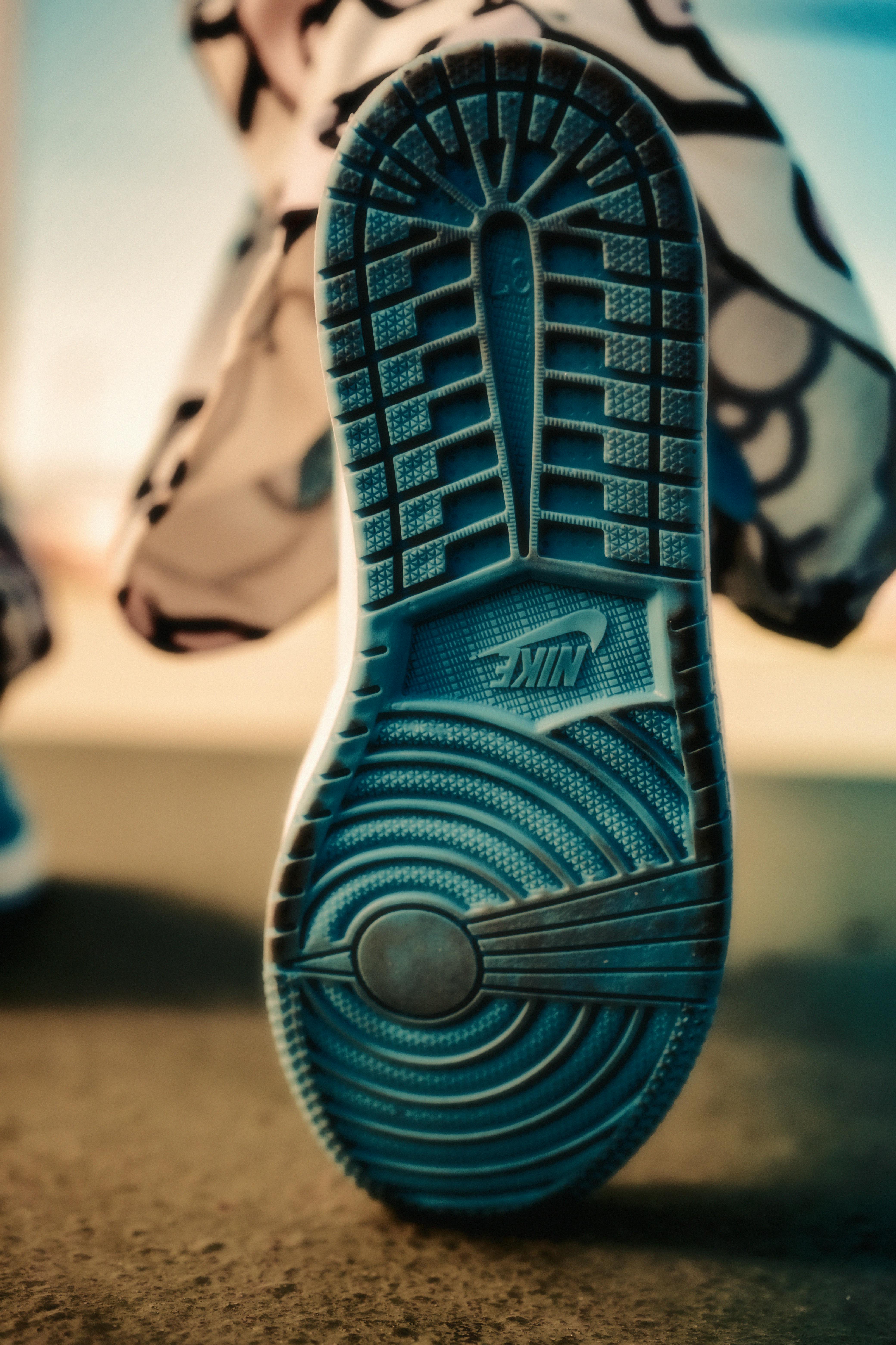 Blue Shoe Sole · Free Stock Photo