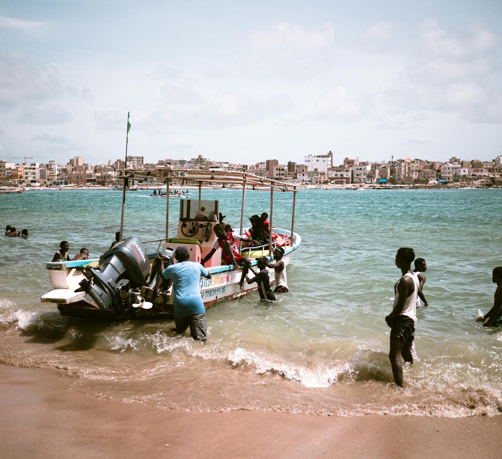 African Fishermen On A Boat" "Fishing In Africa Sea" "Yellowfin Tuna ...