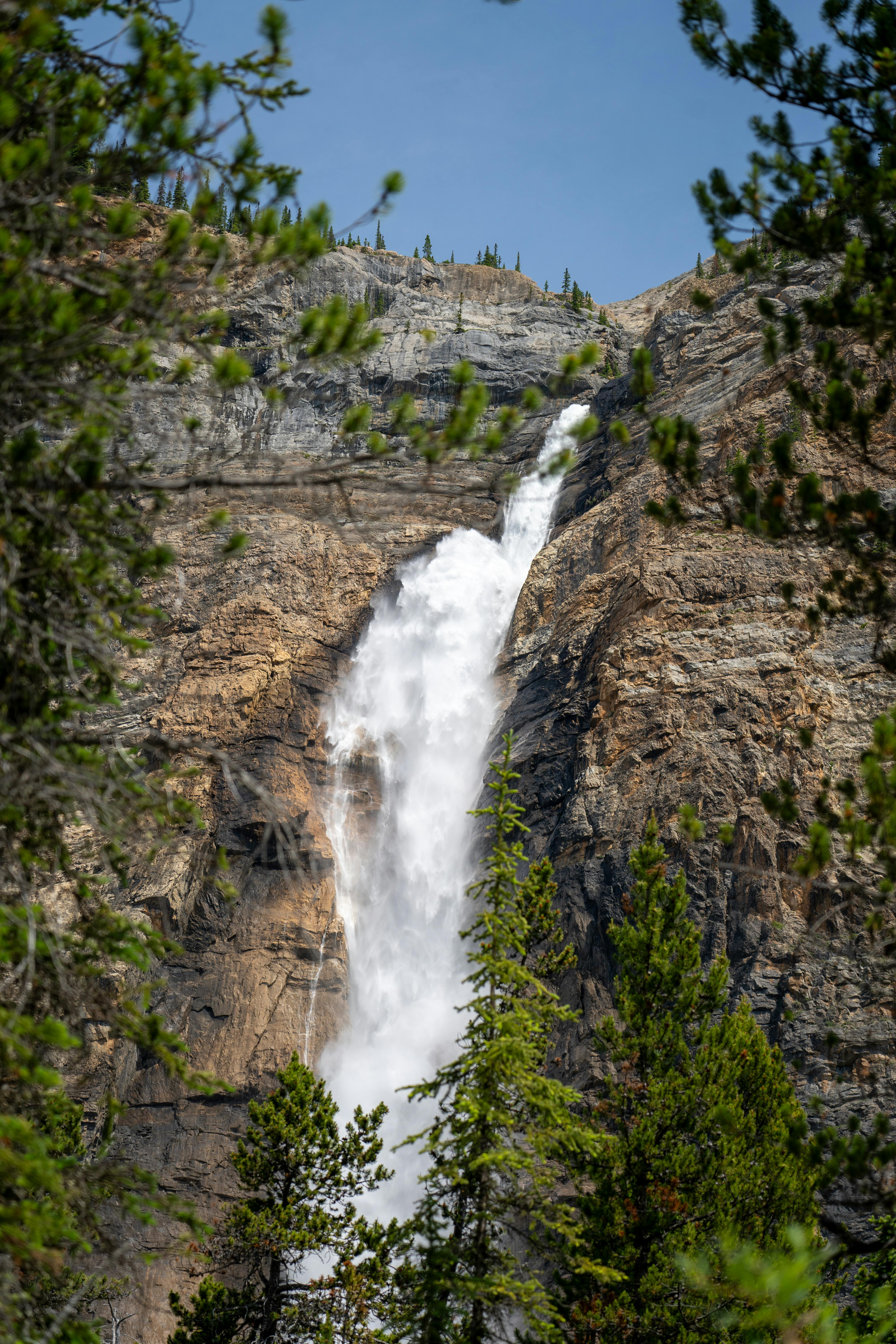Scenic View Of Waterfalls · Free Stock Photo