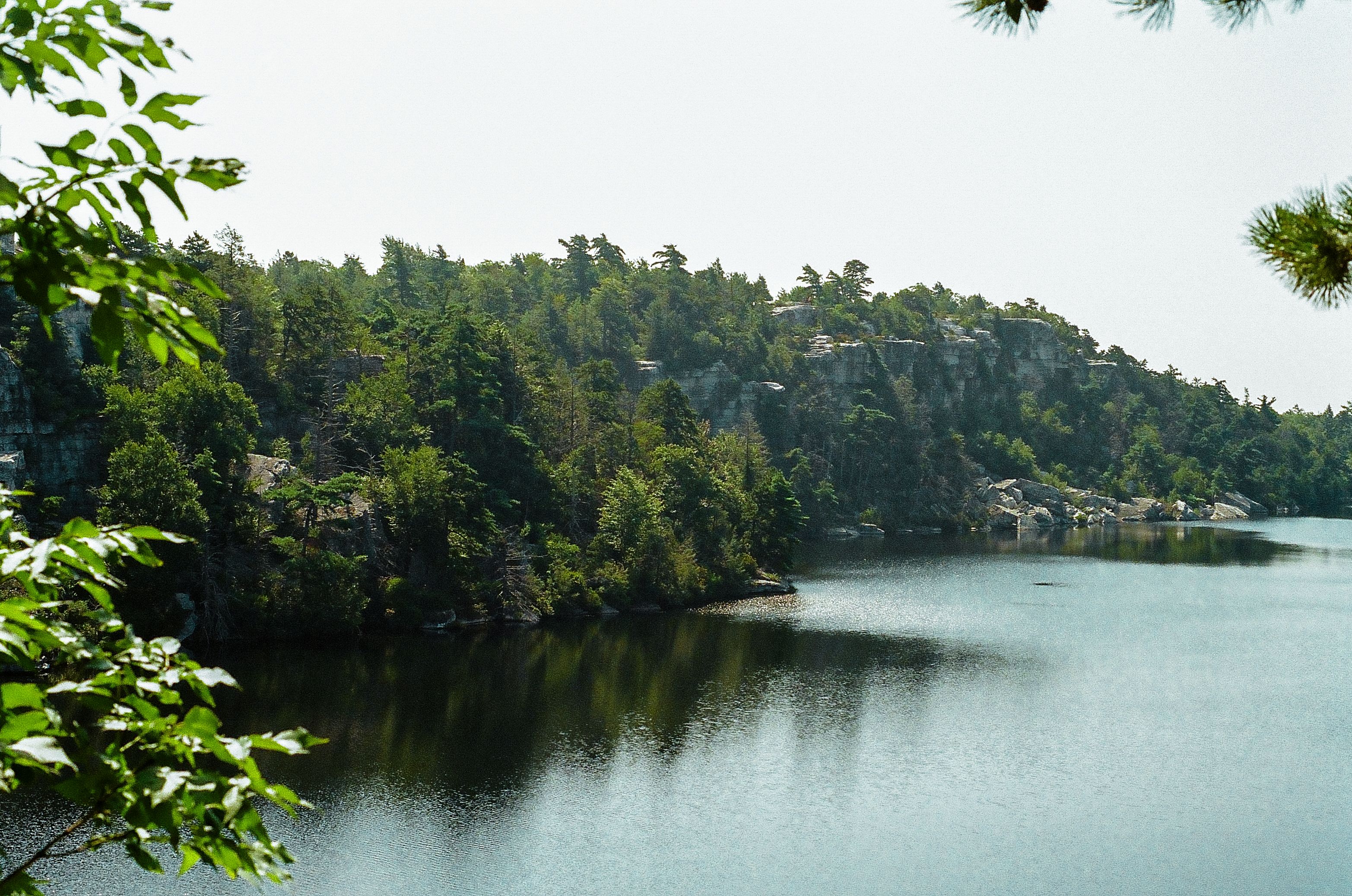 Rock Formation along River in Summer · Free Stock Photo
