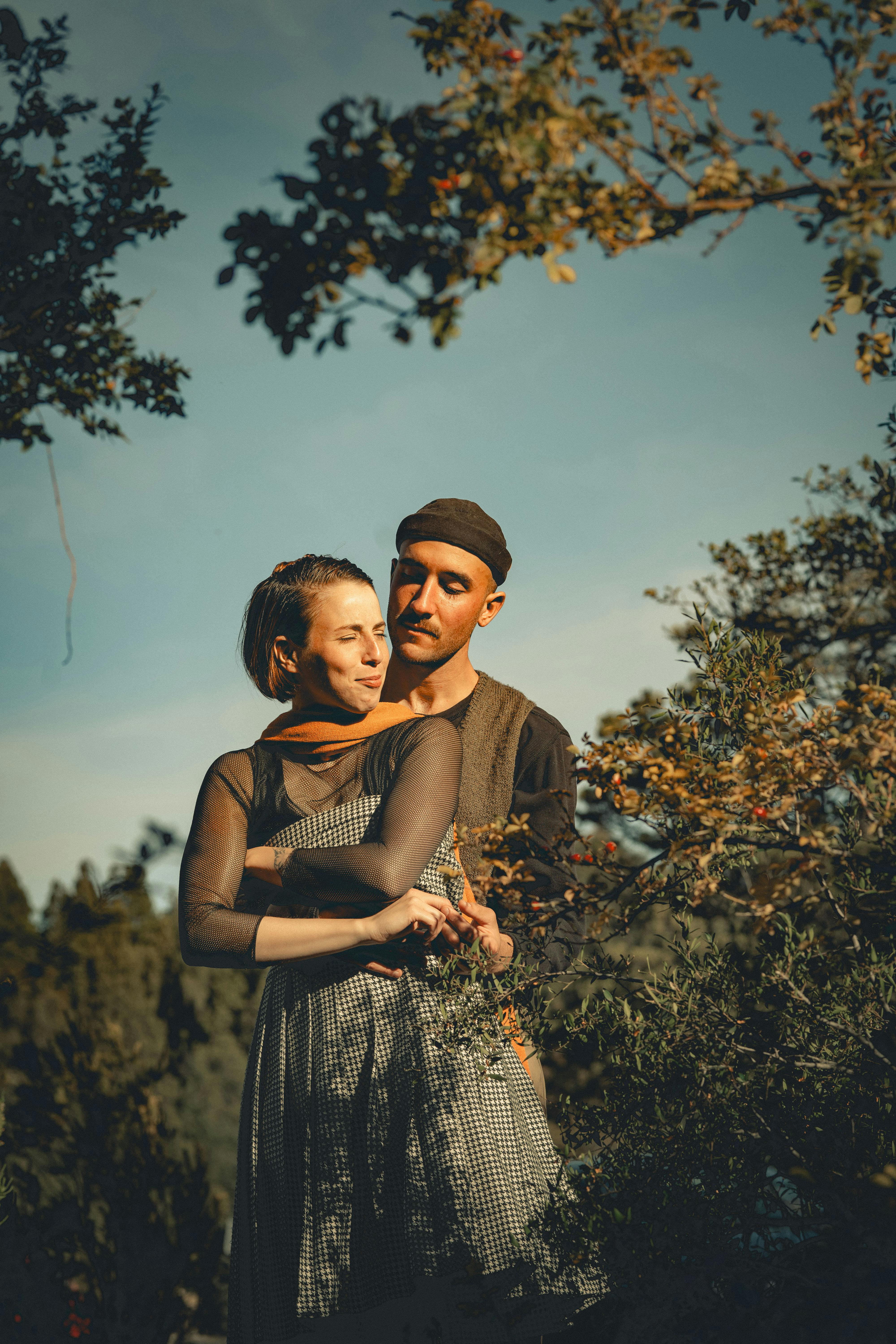 Couple Standing Together · Free Stock Photo