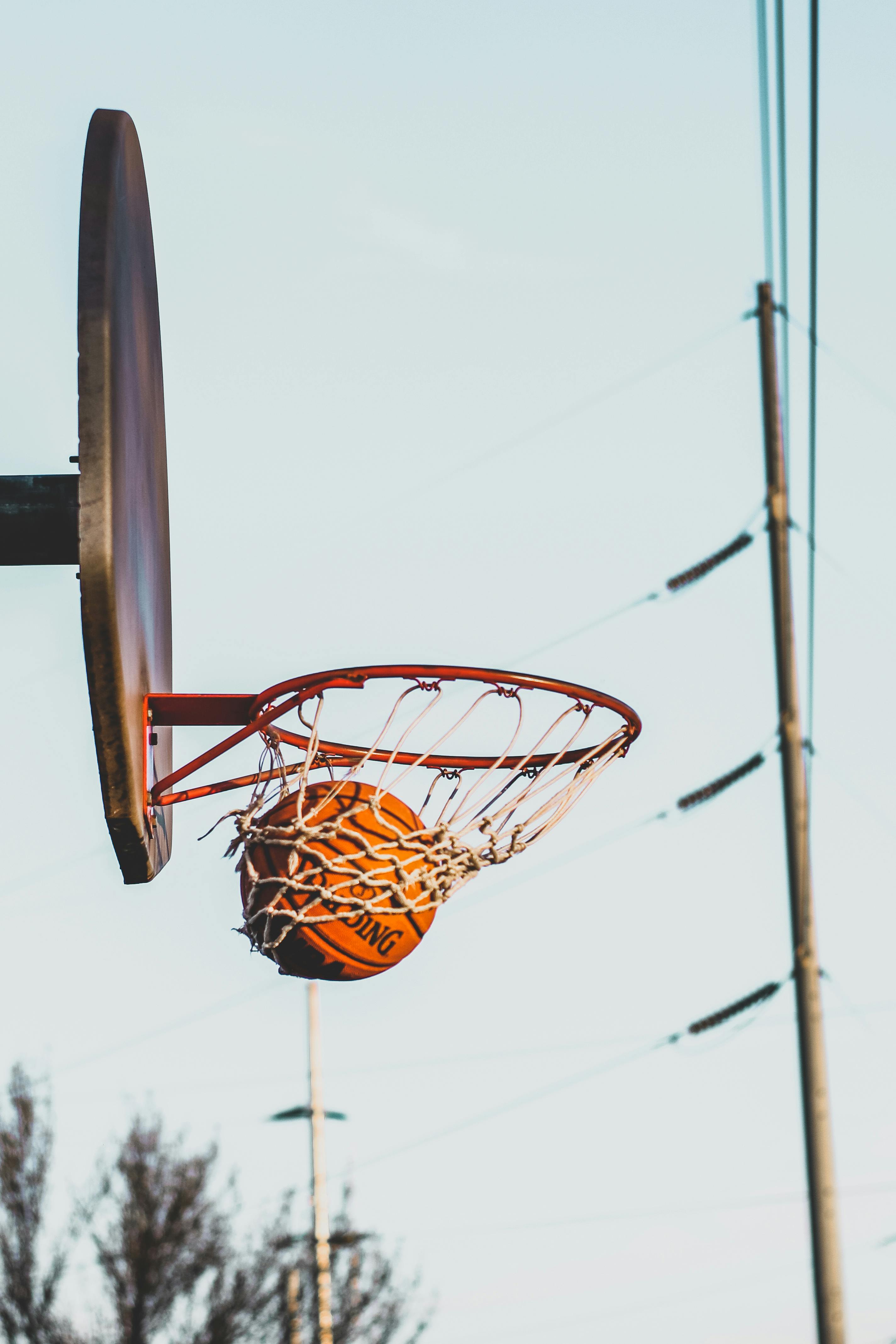 Basketball Ball in Ring · Free Stock Photo