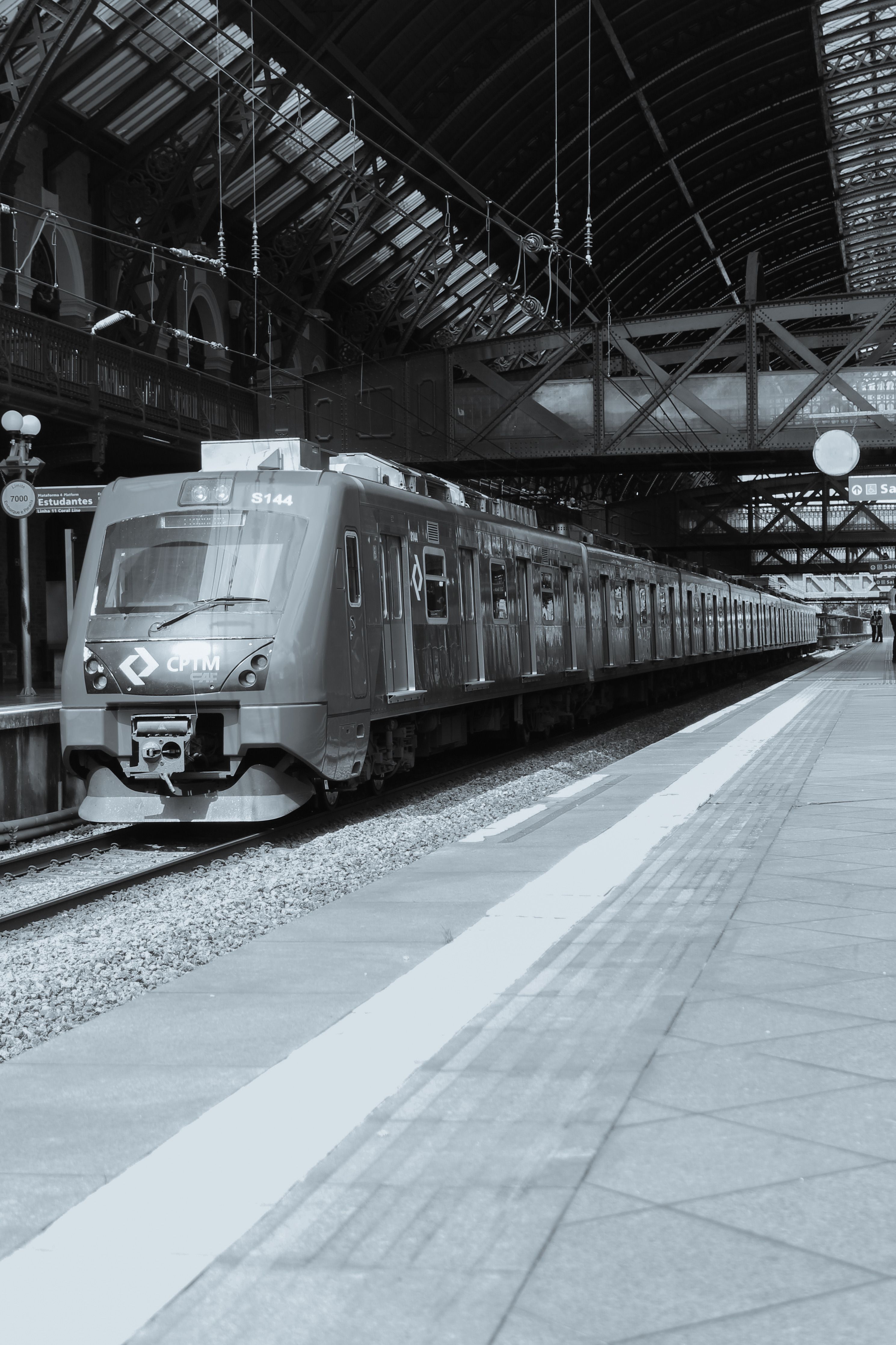 Train at Railway Station in Sao Paulo, Brazil · Free Stock Photo