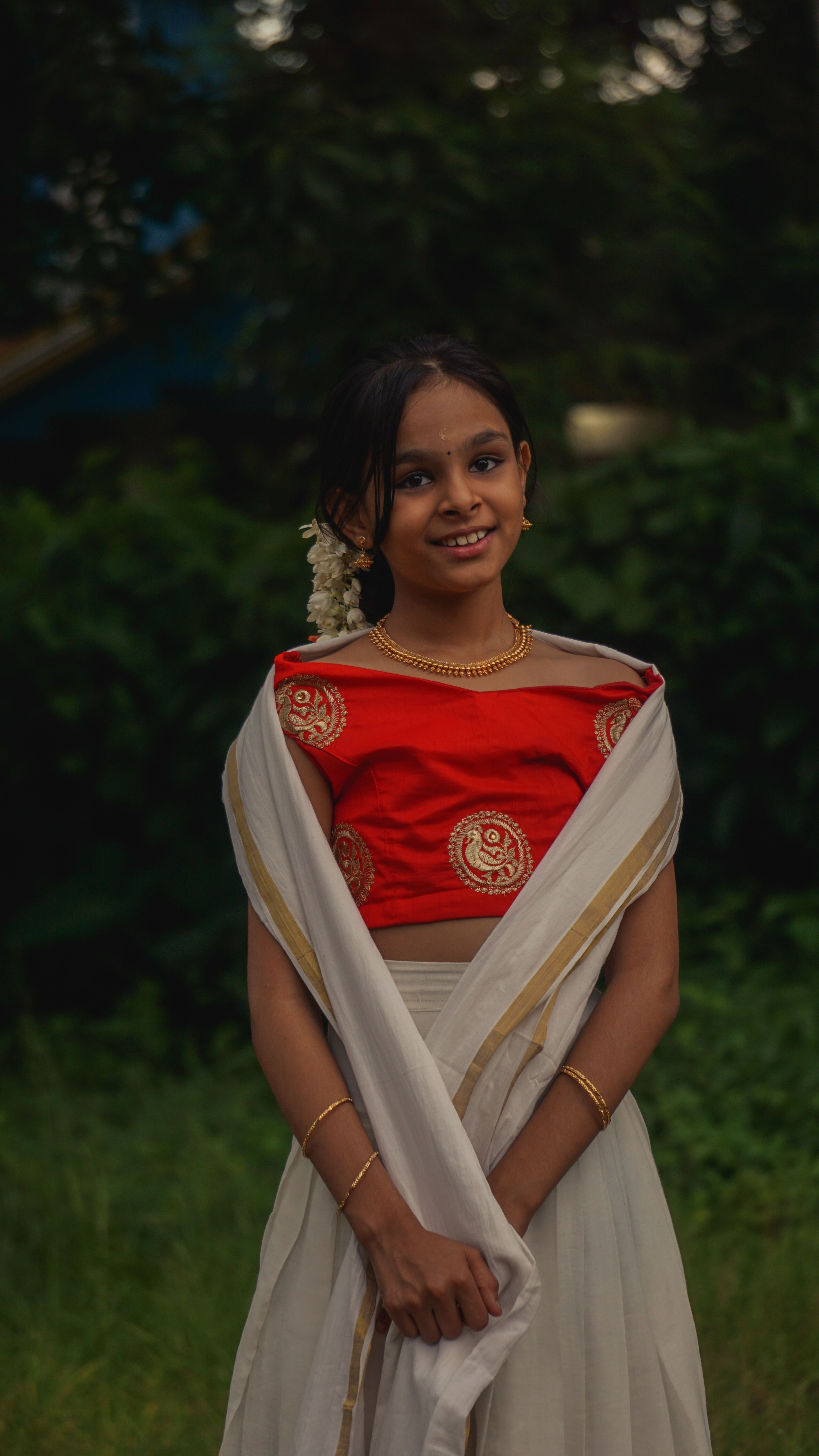 Girl in Traditional Indian Clothes · Free Stock Photo