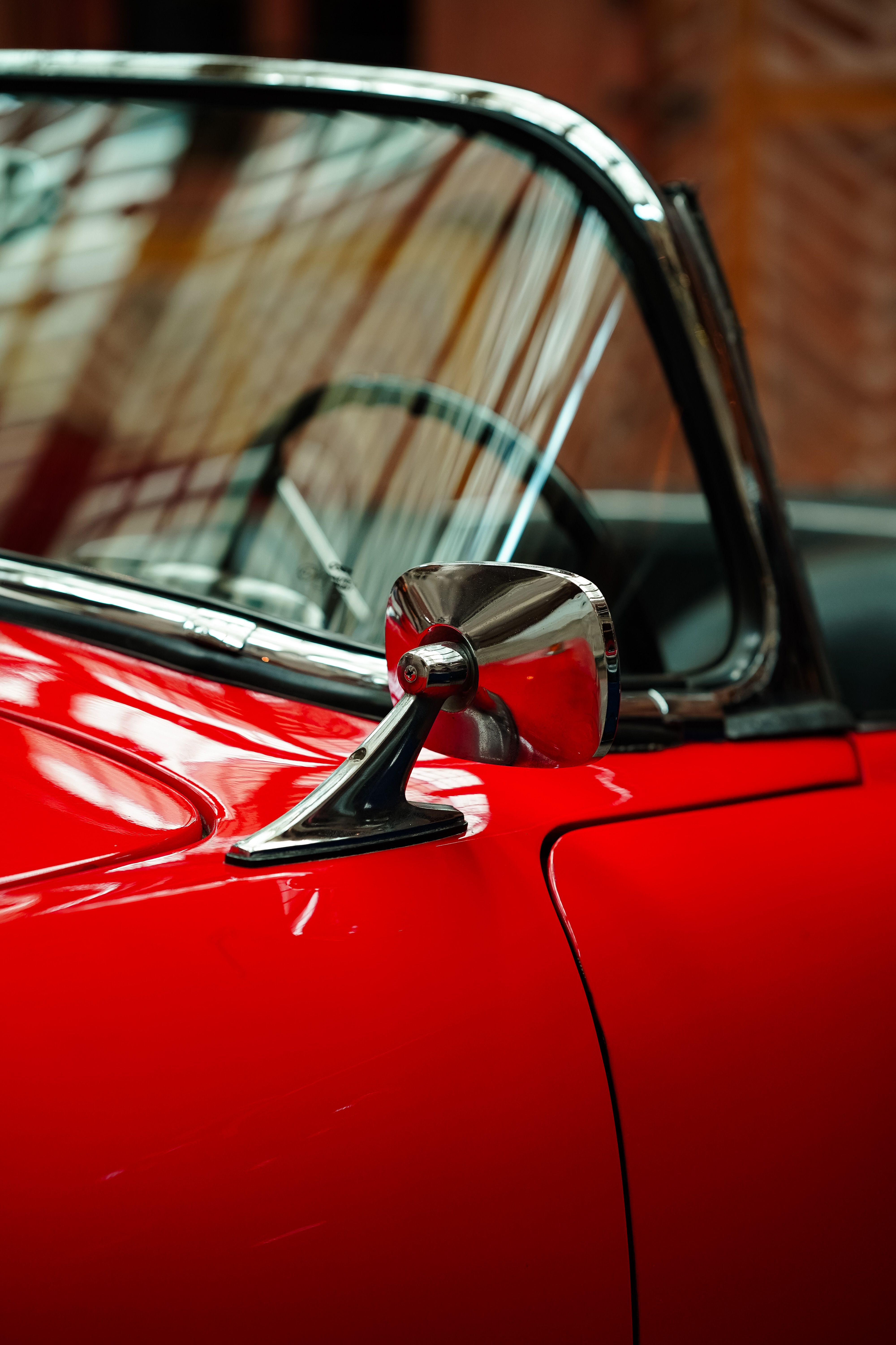 Red, Vintage Cabriolet Car · Free Stock Photo
