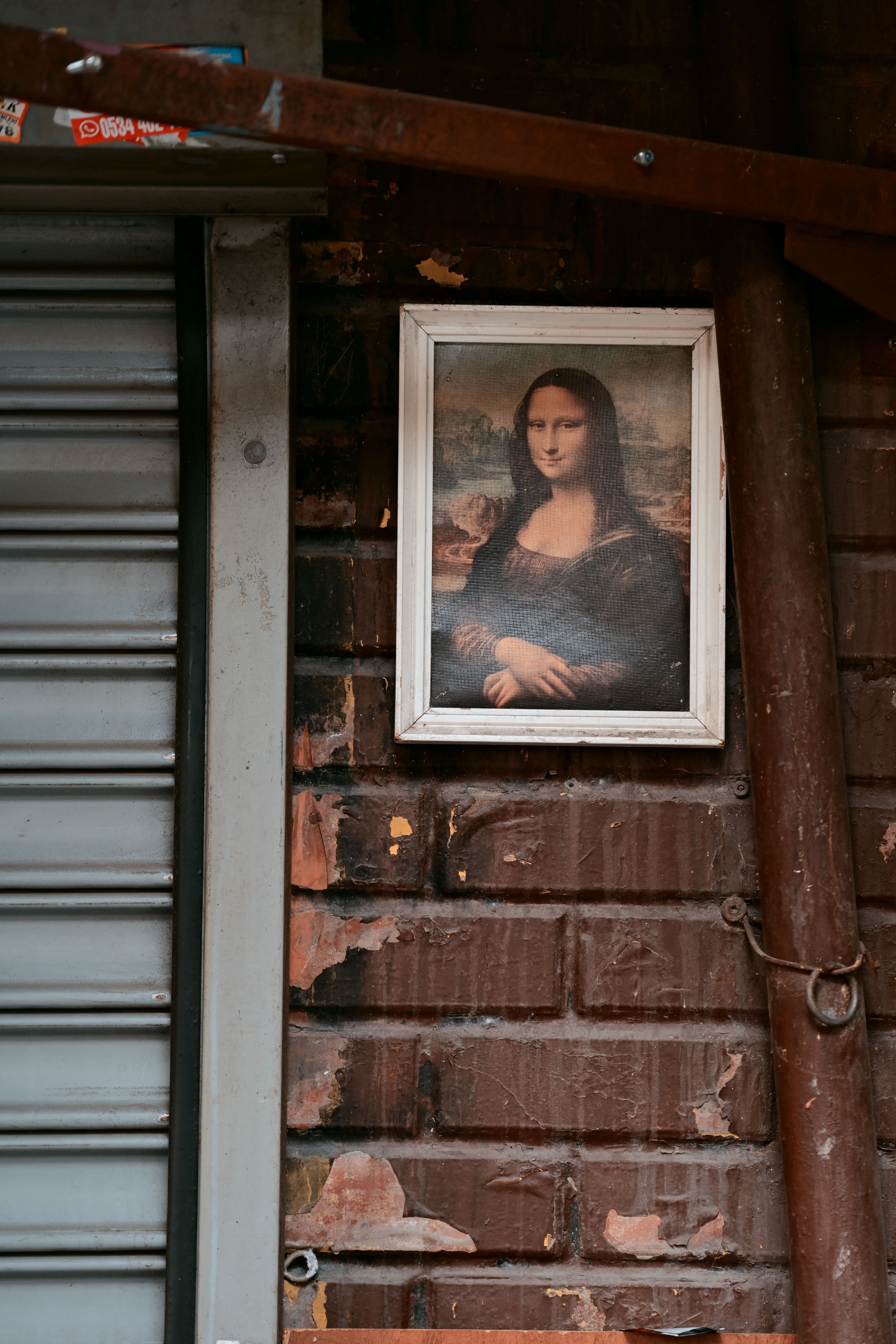 Mona Lisa Painting on a Wall · Free Stock Photo