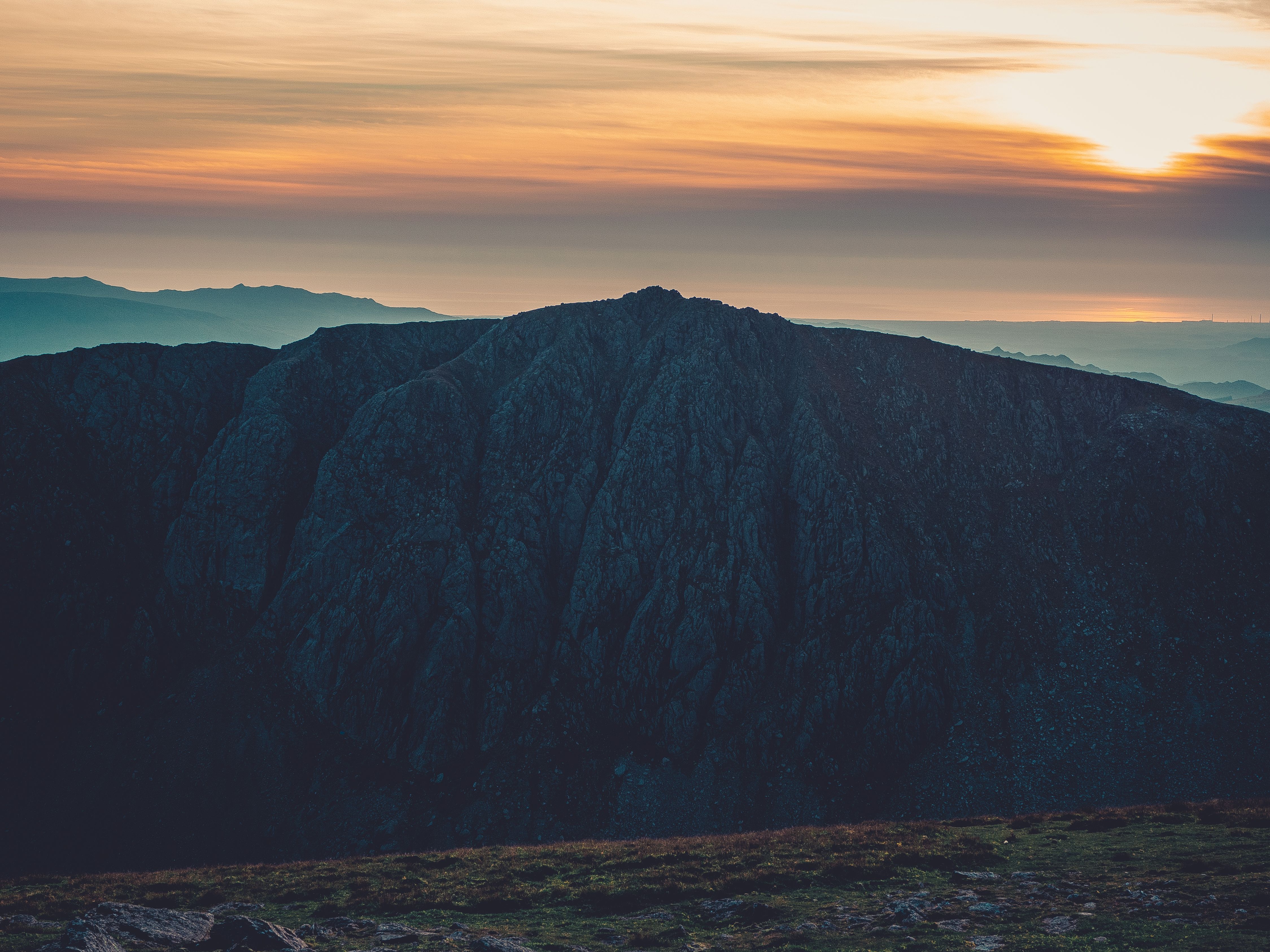 Rocky Mountains in Shadow · Free Stock Photo