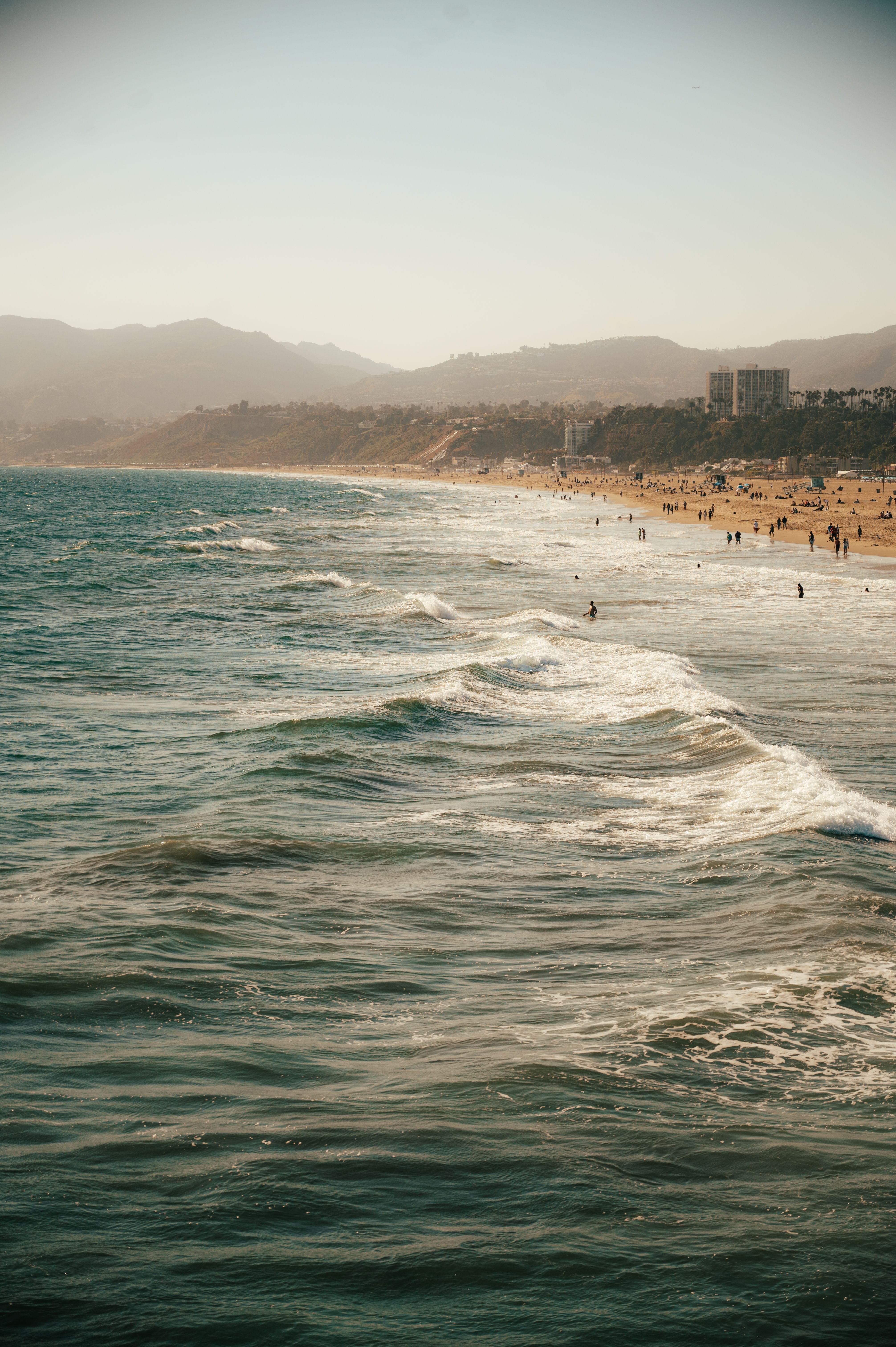 Tide Along the Beach · Free Stock Photo
