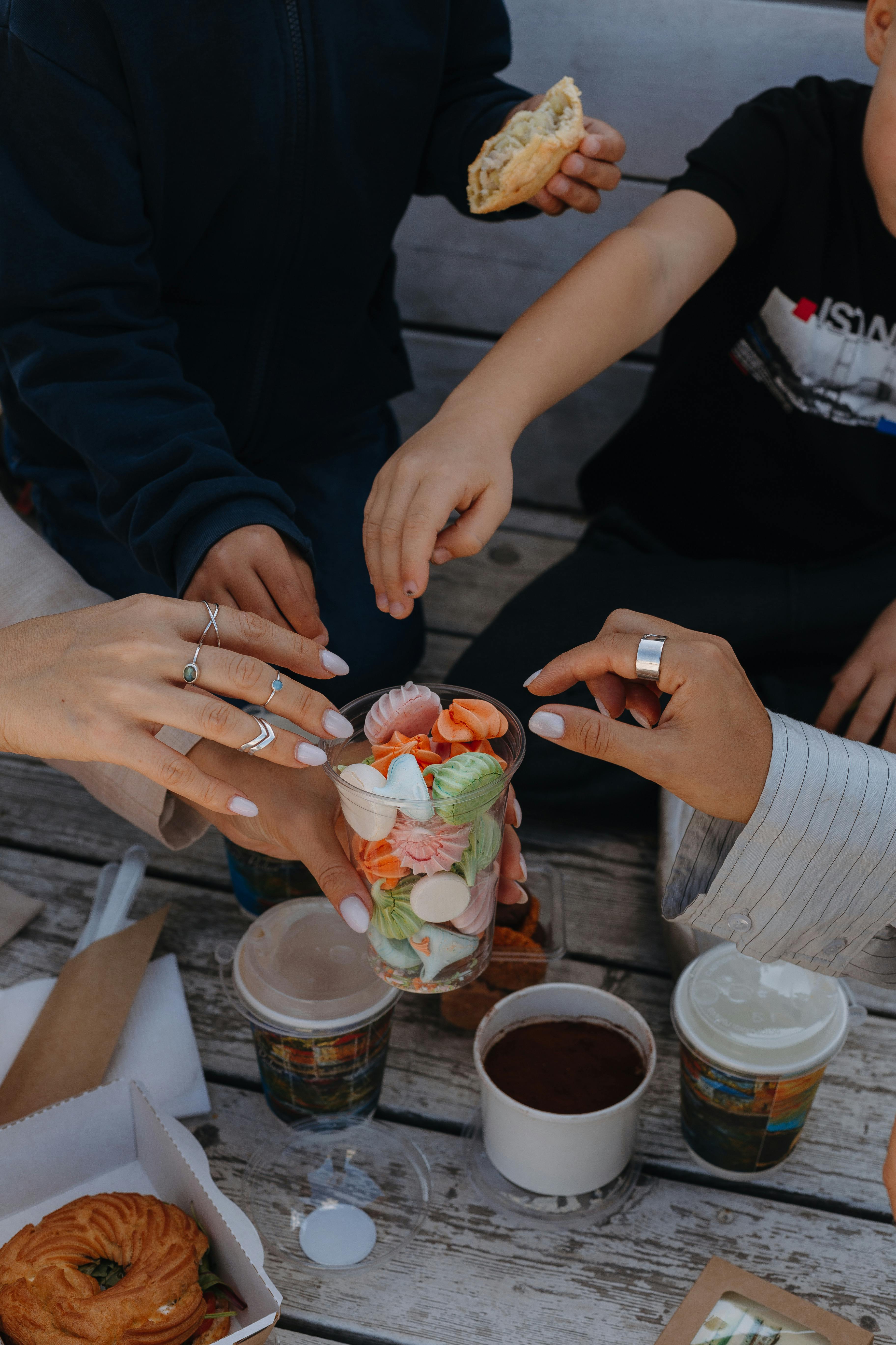 People Sharing Candies · Free Stock Photo