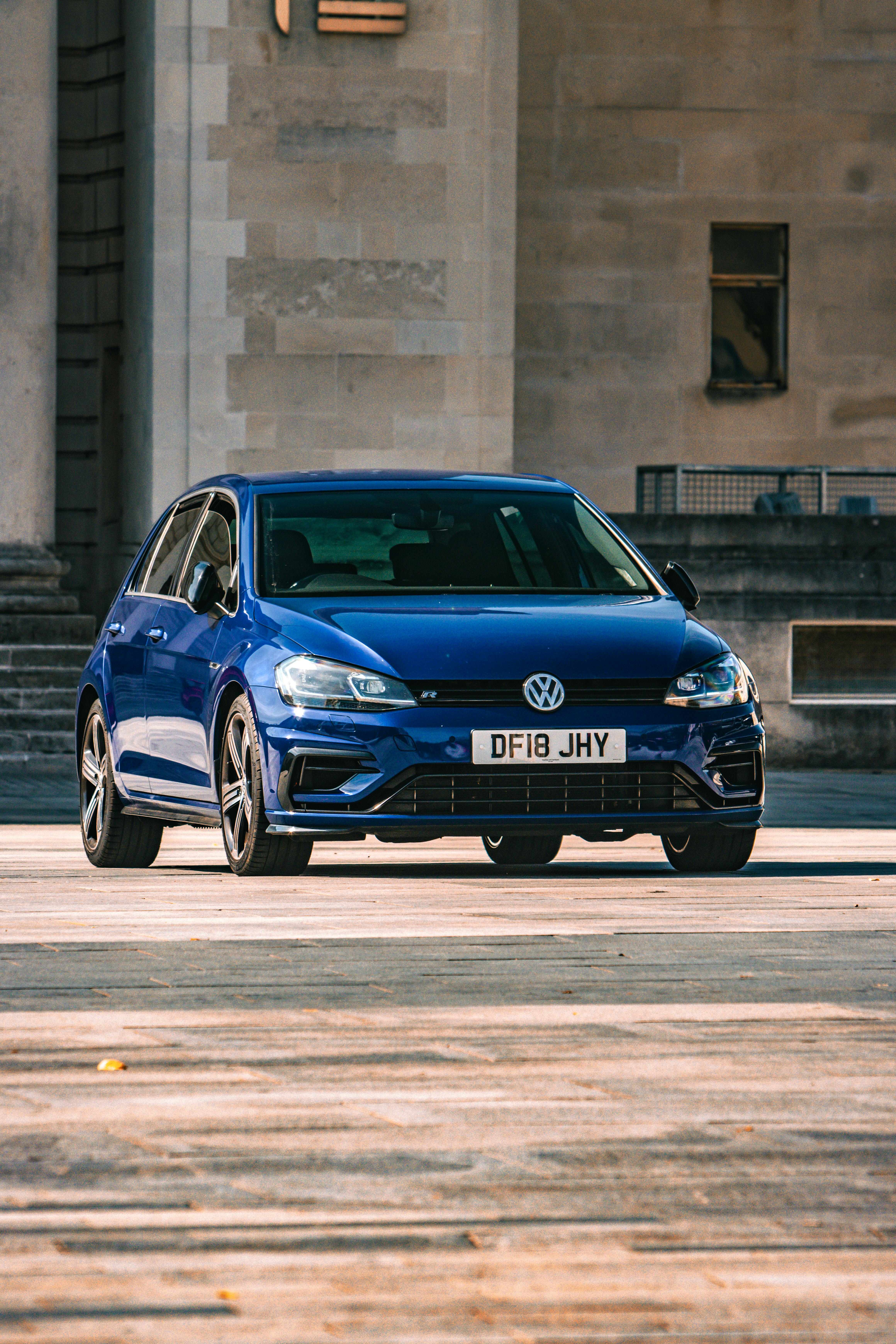 A Blue Volkswagen Car · Free Stock Photo