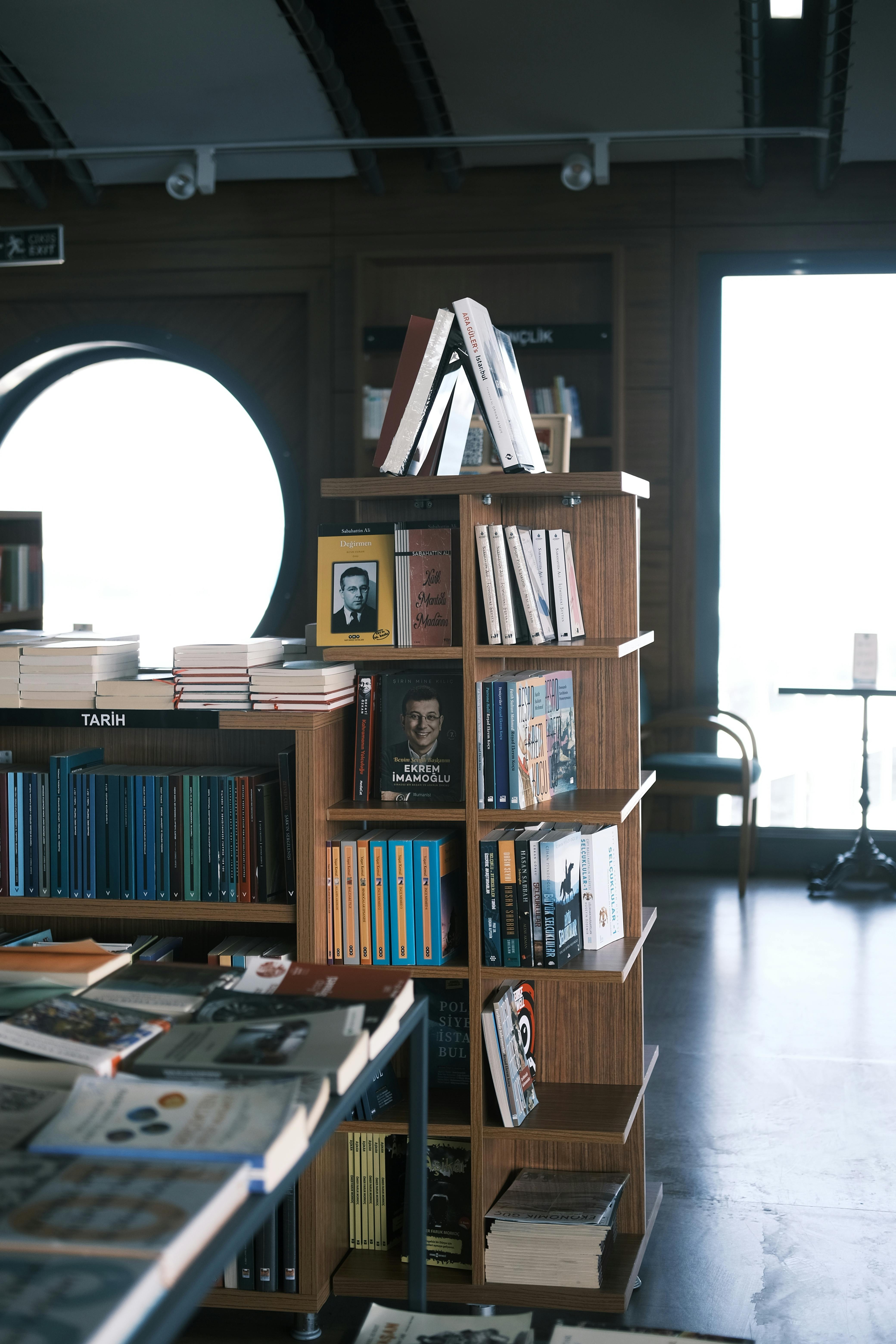 Interior of a Bookshop · Free Stock Photo