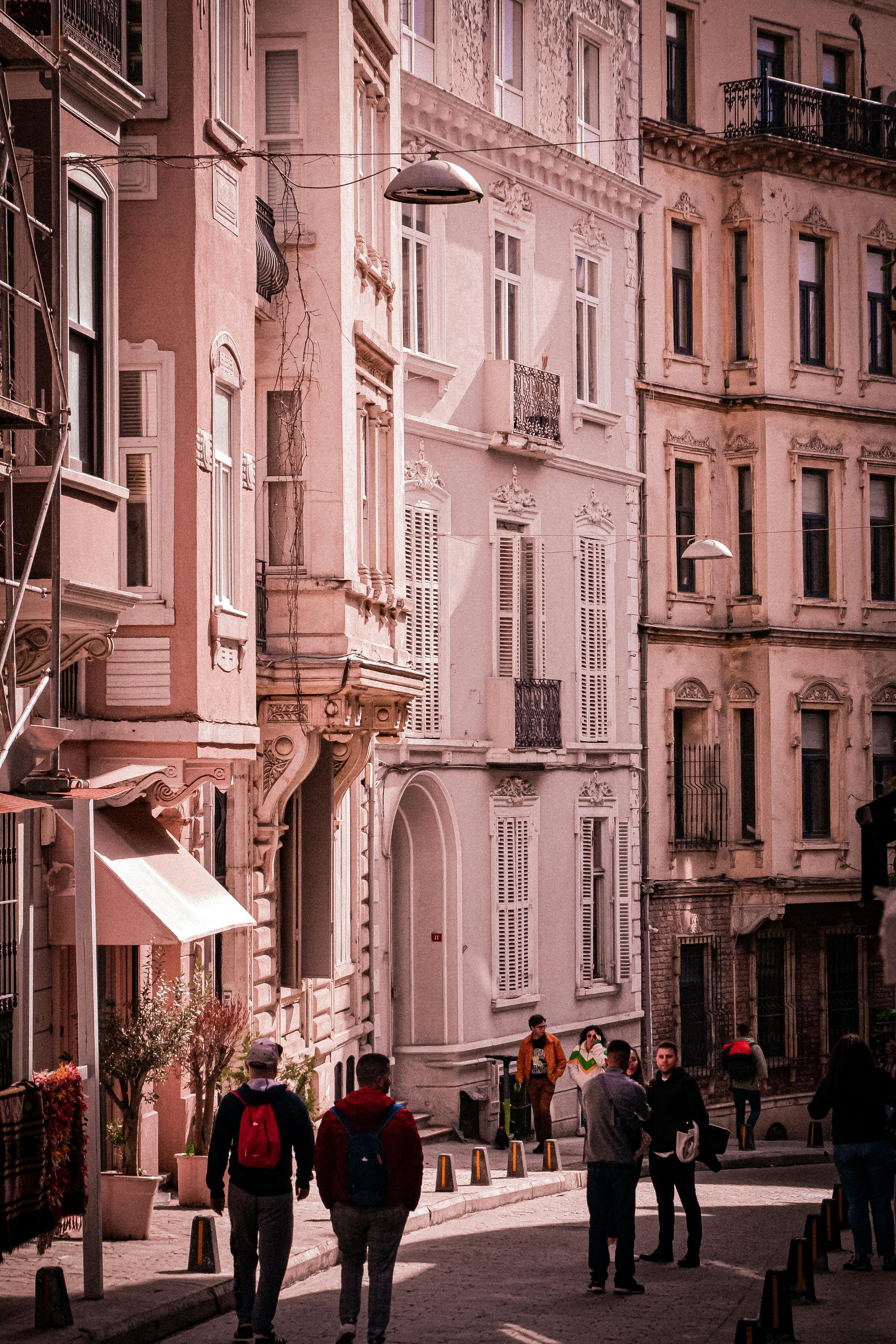 People Walking Down the Street in Istanbul, Turkey · Free Stock Photo