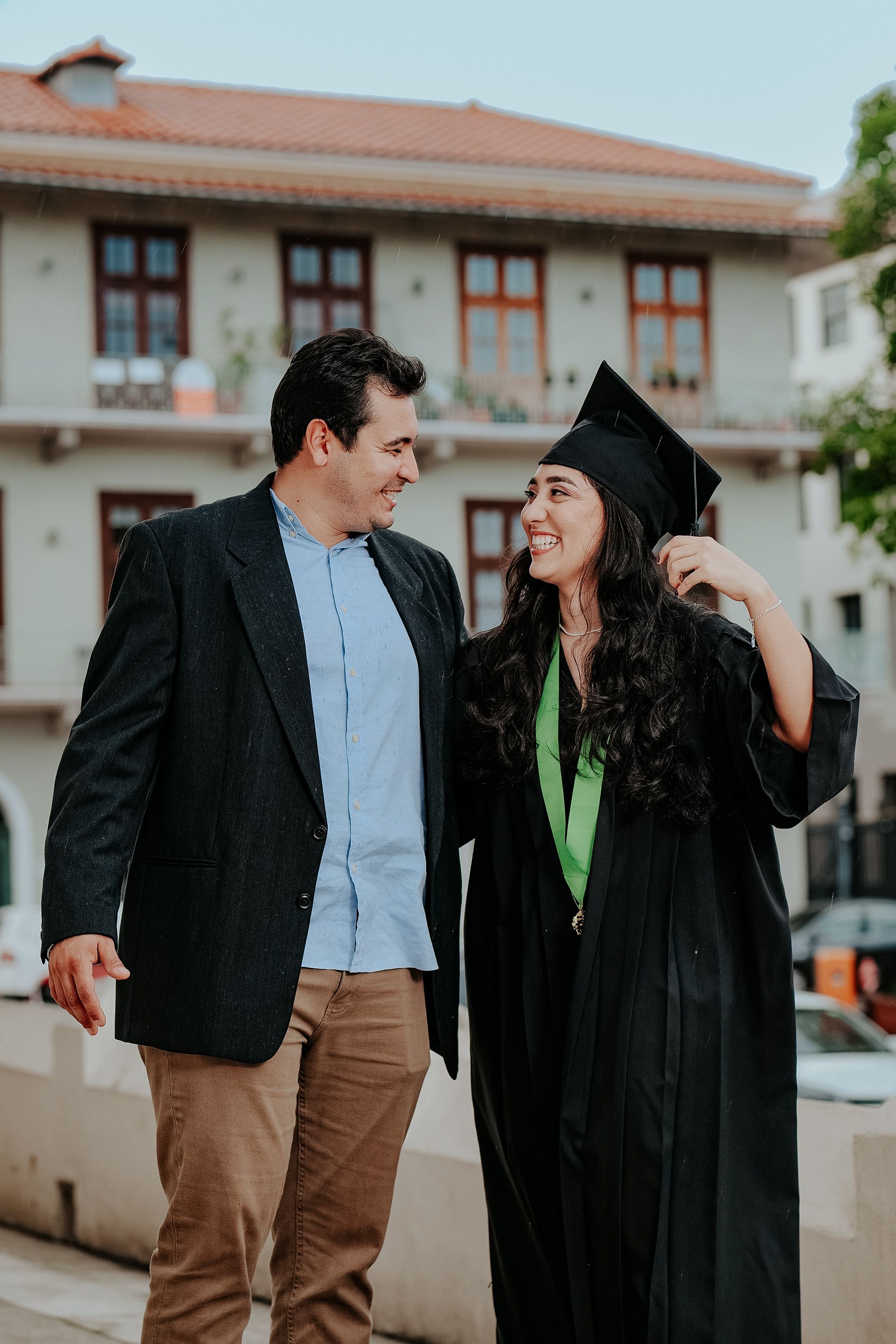 Smiling Couple at Graduation · Free Stock Photo