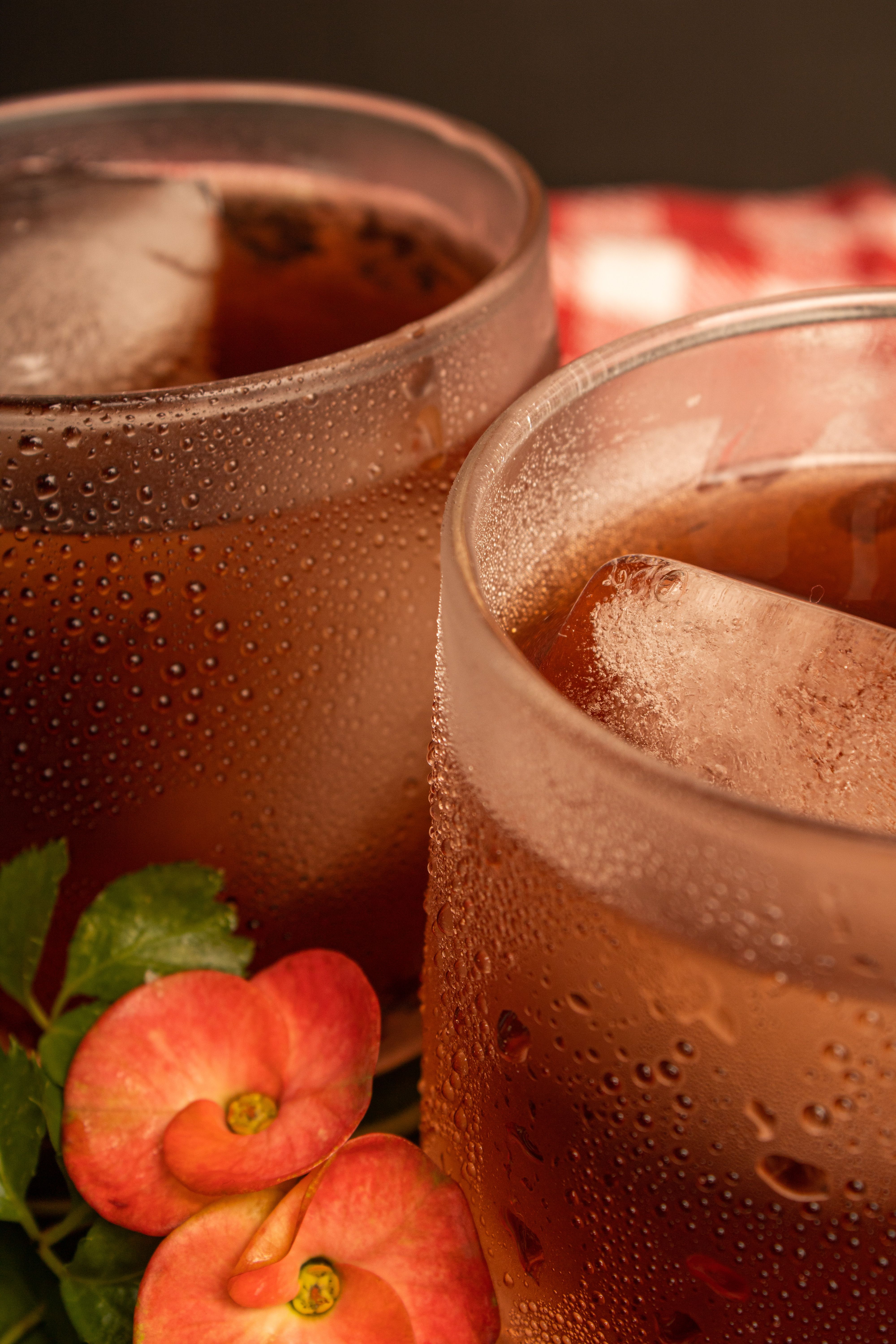 Close-Up Photo of Glasses with Cold Drinks · Free Stock Photo