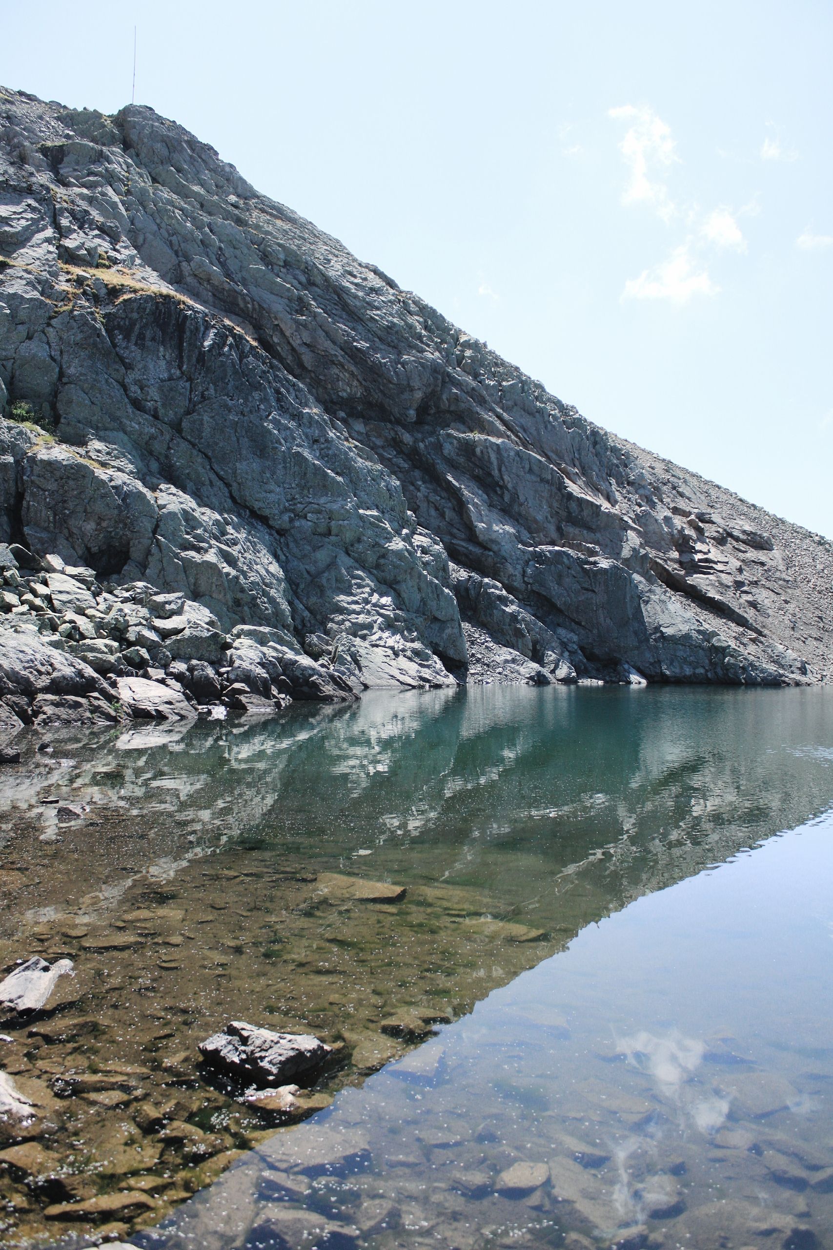 Rugged Slope by the Lake · Free Stock Photo