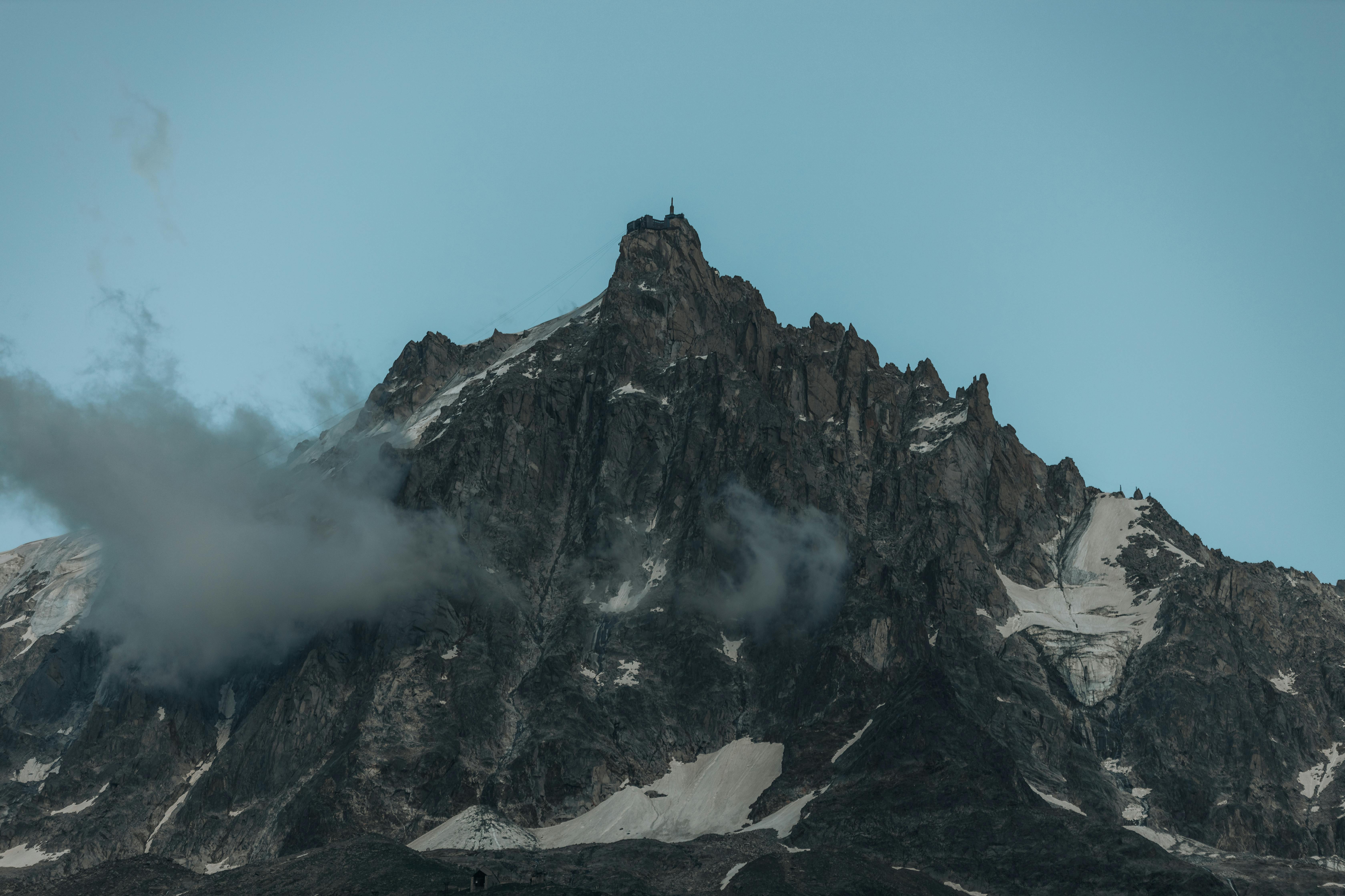 Grey Rocky Mountain during Day Time · Free Stock Photo