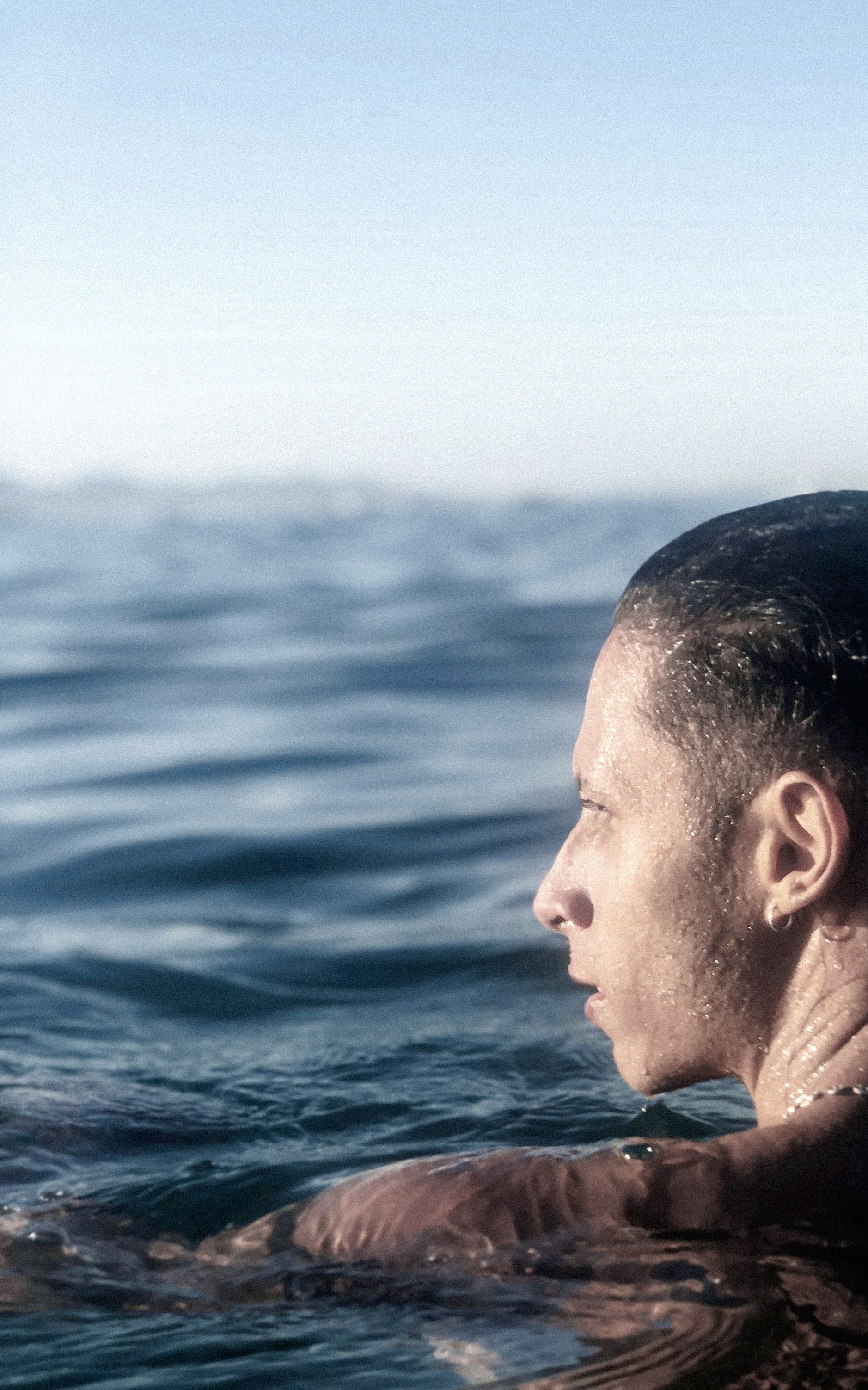 Man in Sea · Free Stock Photo