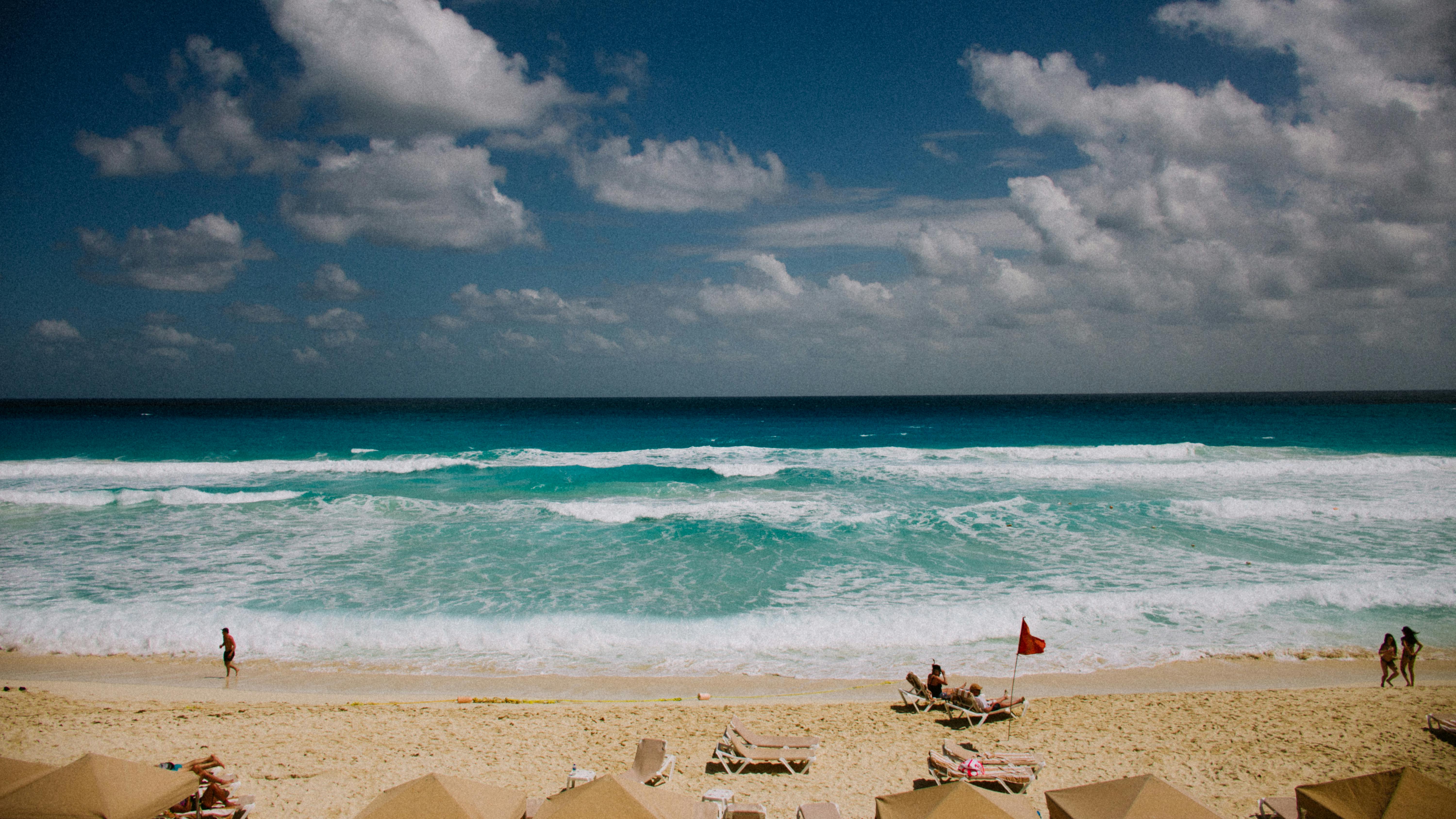 People on a Sunny Beach · Free Stock Photo