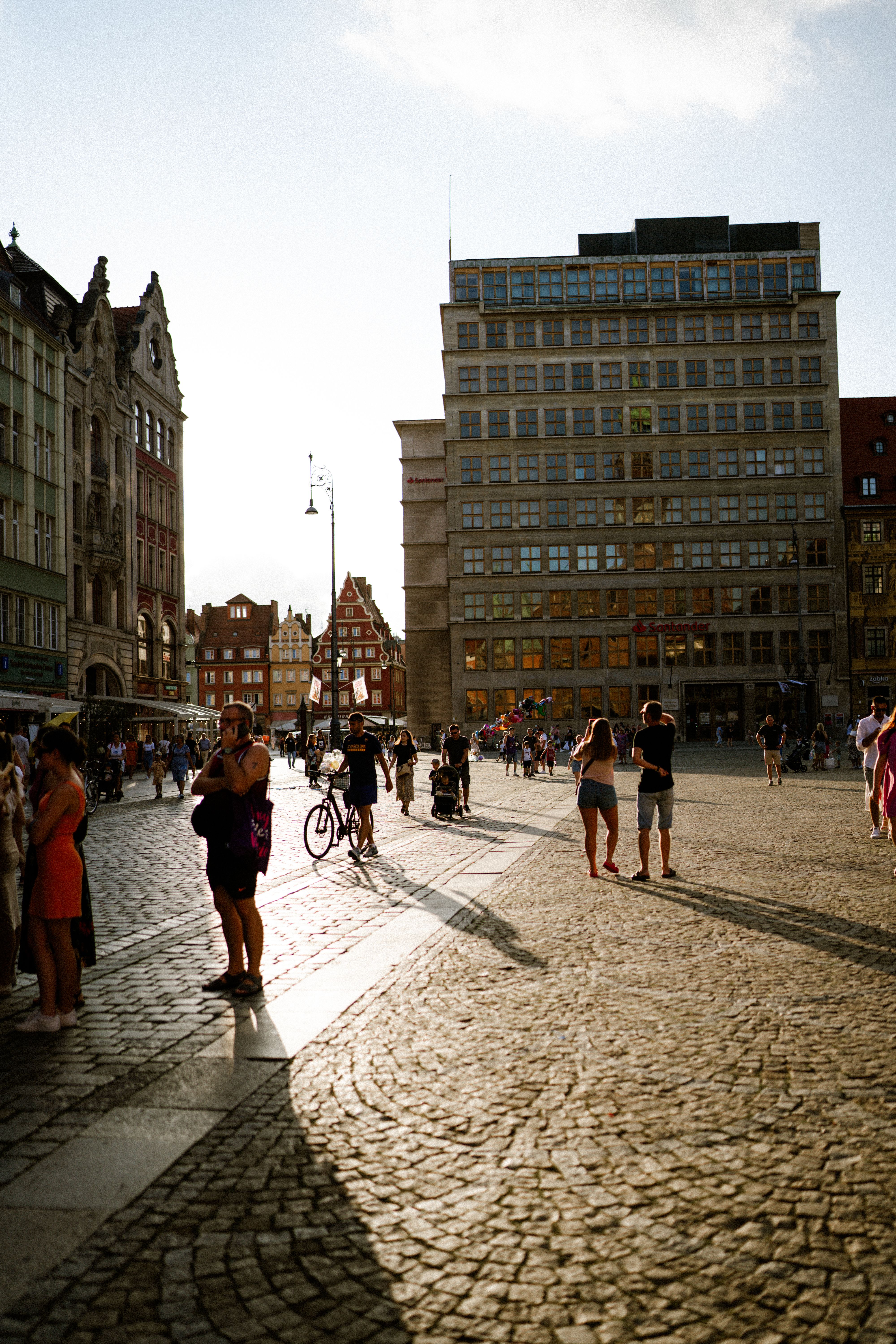 People Walking on Square in Wroclaw · Free Stock Photo
