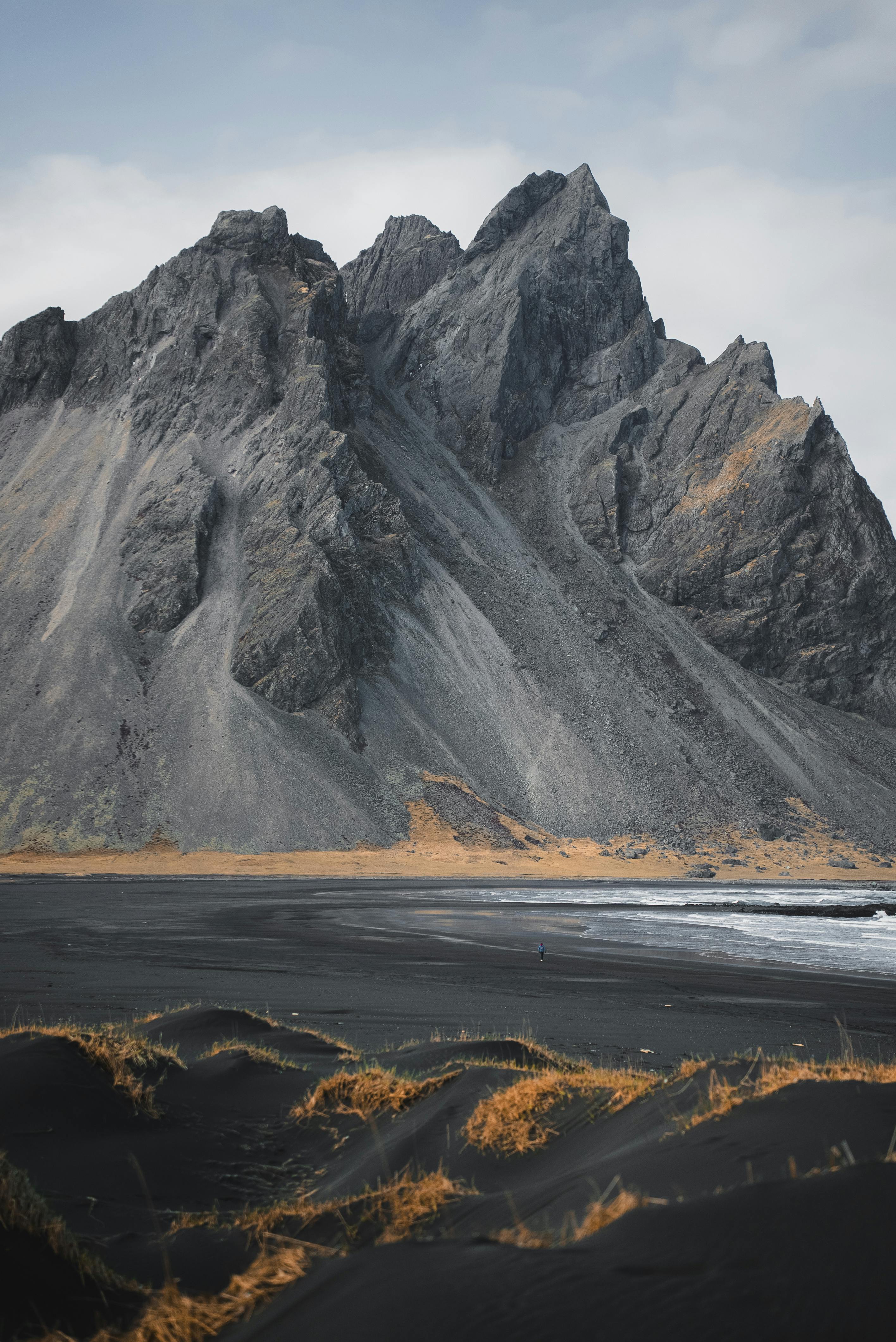 Rocky Headland at Stokksnes on Iceland · Free Stock Photo