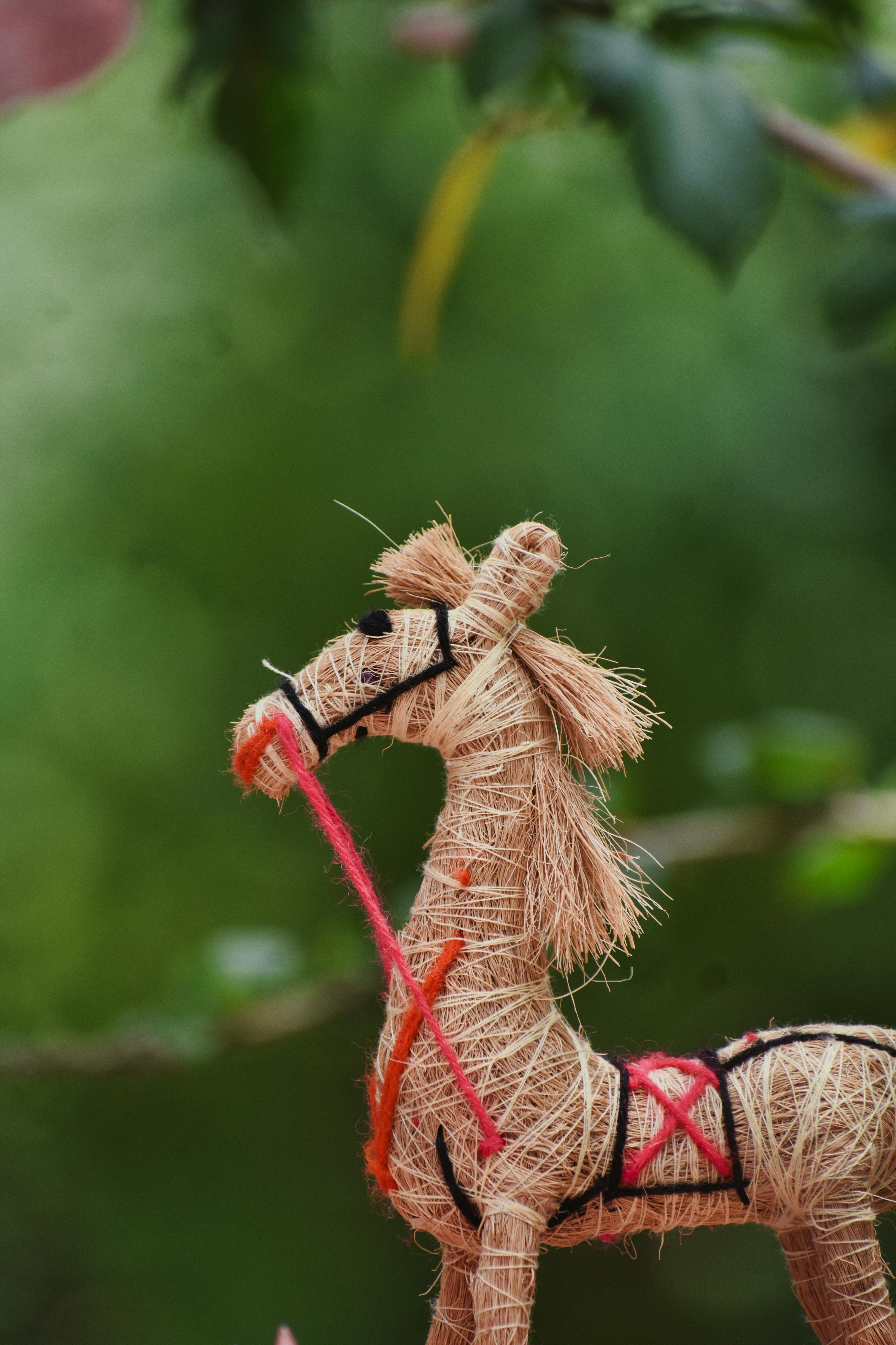 Horse Made From Straw · Free Stock Photo