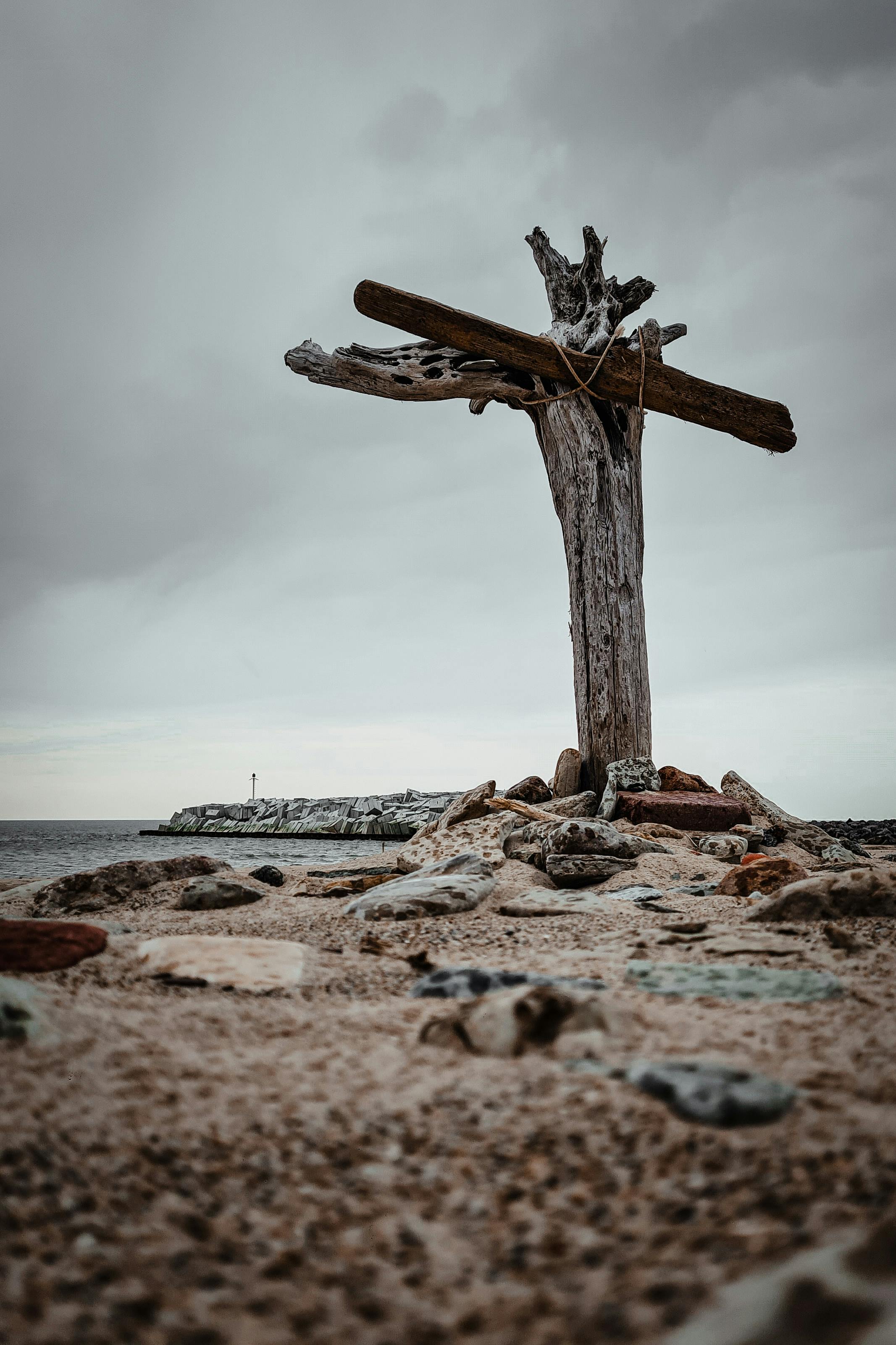Cross On Beach Photos, Download The BEST Free Cross On Beach Stock ...