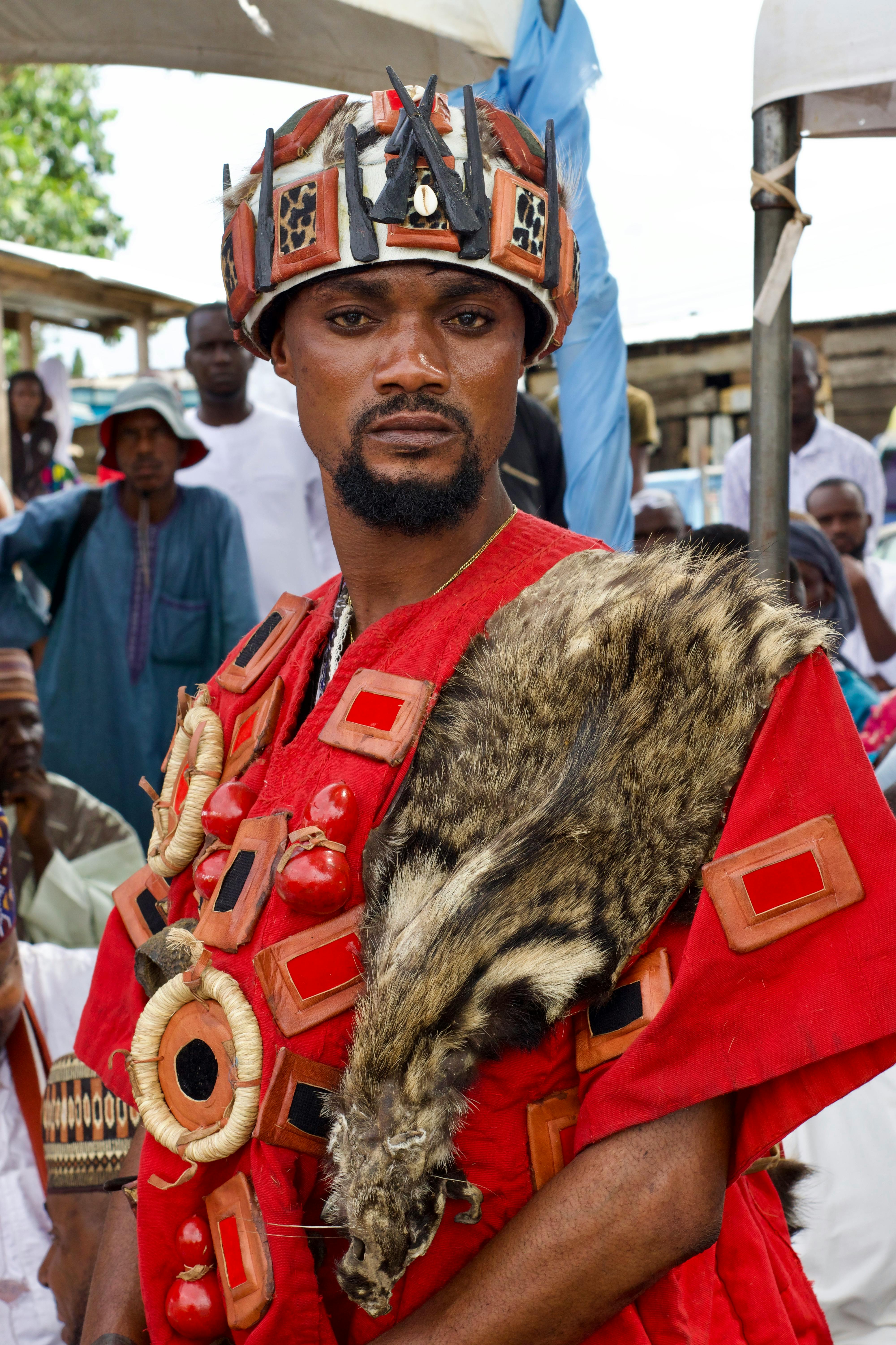 African Tribal Man Red Robe Photos, Download The BEST Free African ...