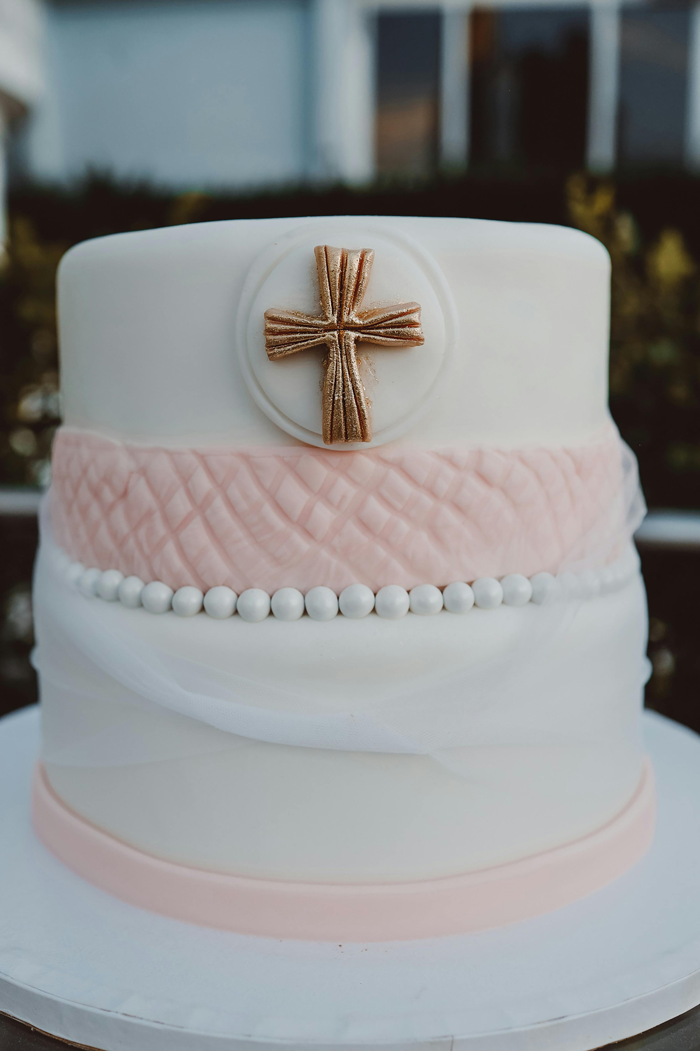 Decorated Layer Cake · Free Stock Photo