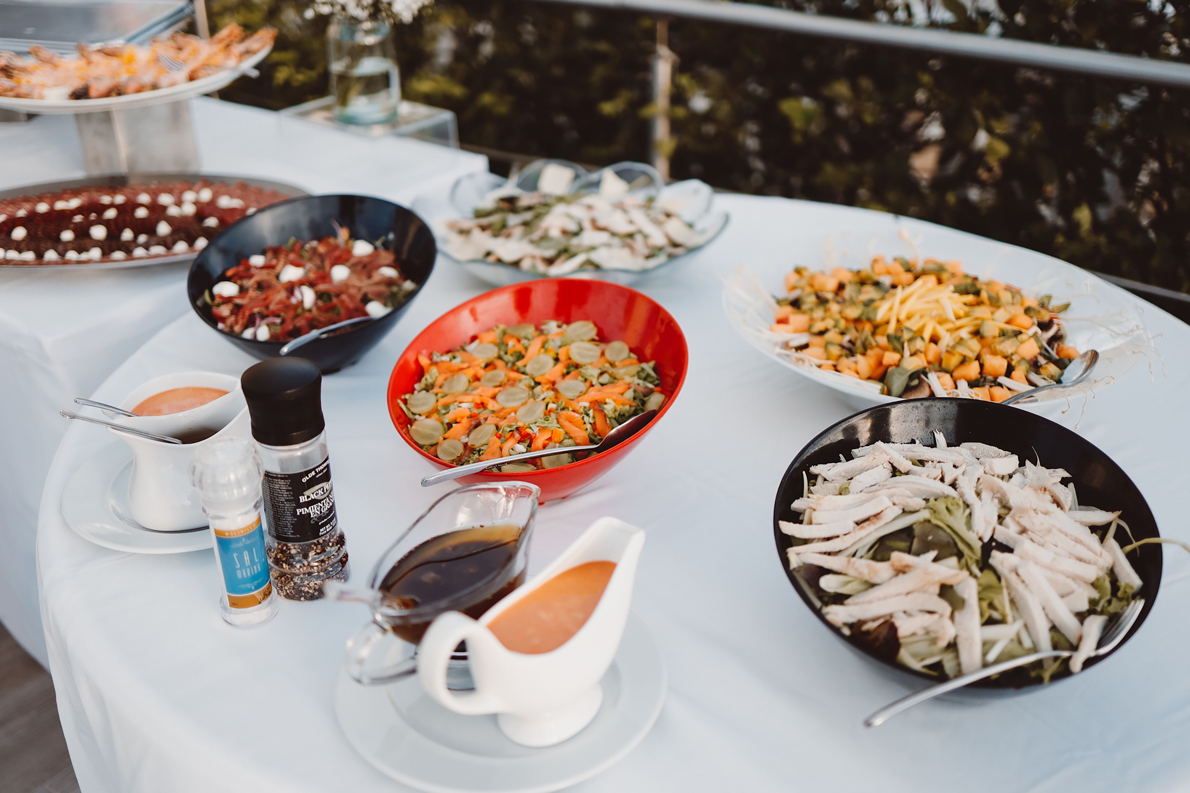 Salads Selection on Table · Free Stock Photo