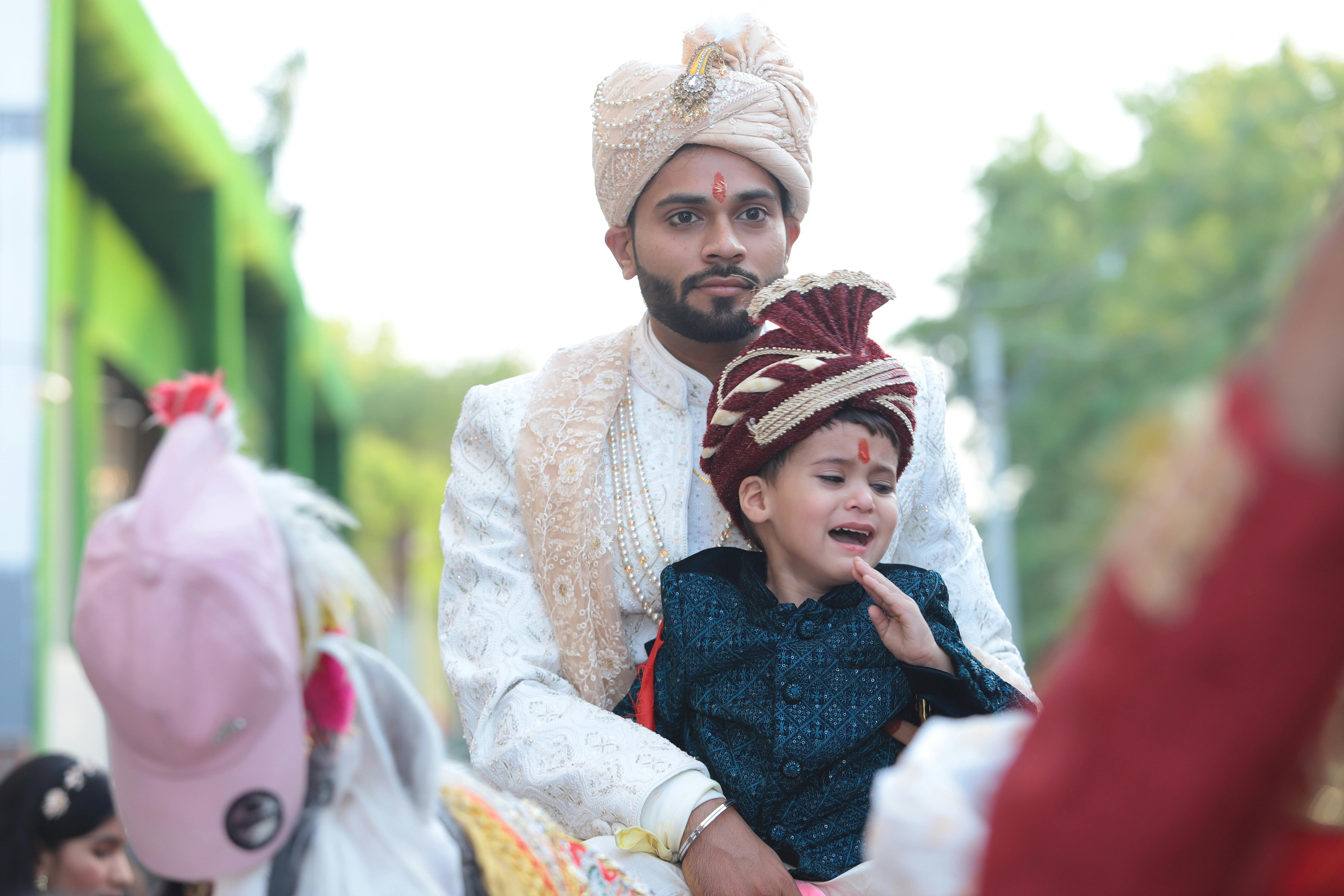 Women and Men in Traditional Clothing in Village · Free Stock Photo