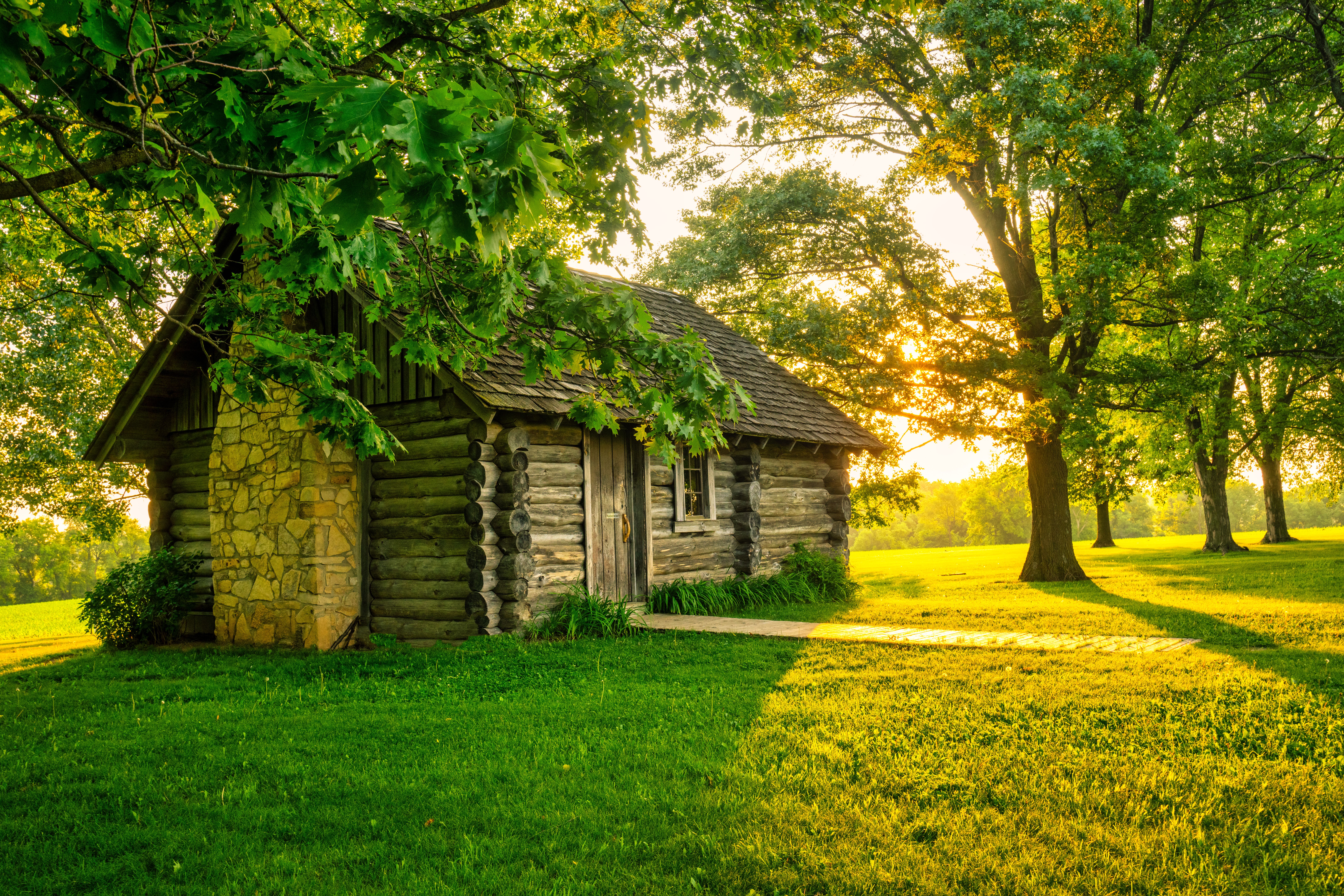 Wooden Cottage in Summer · Free Stock Photo