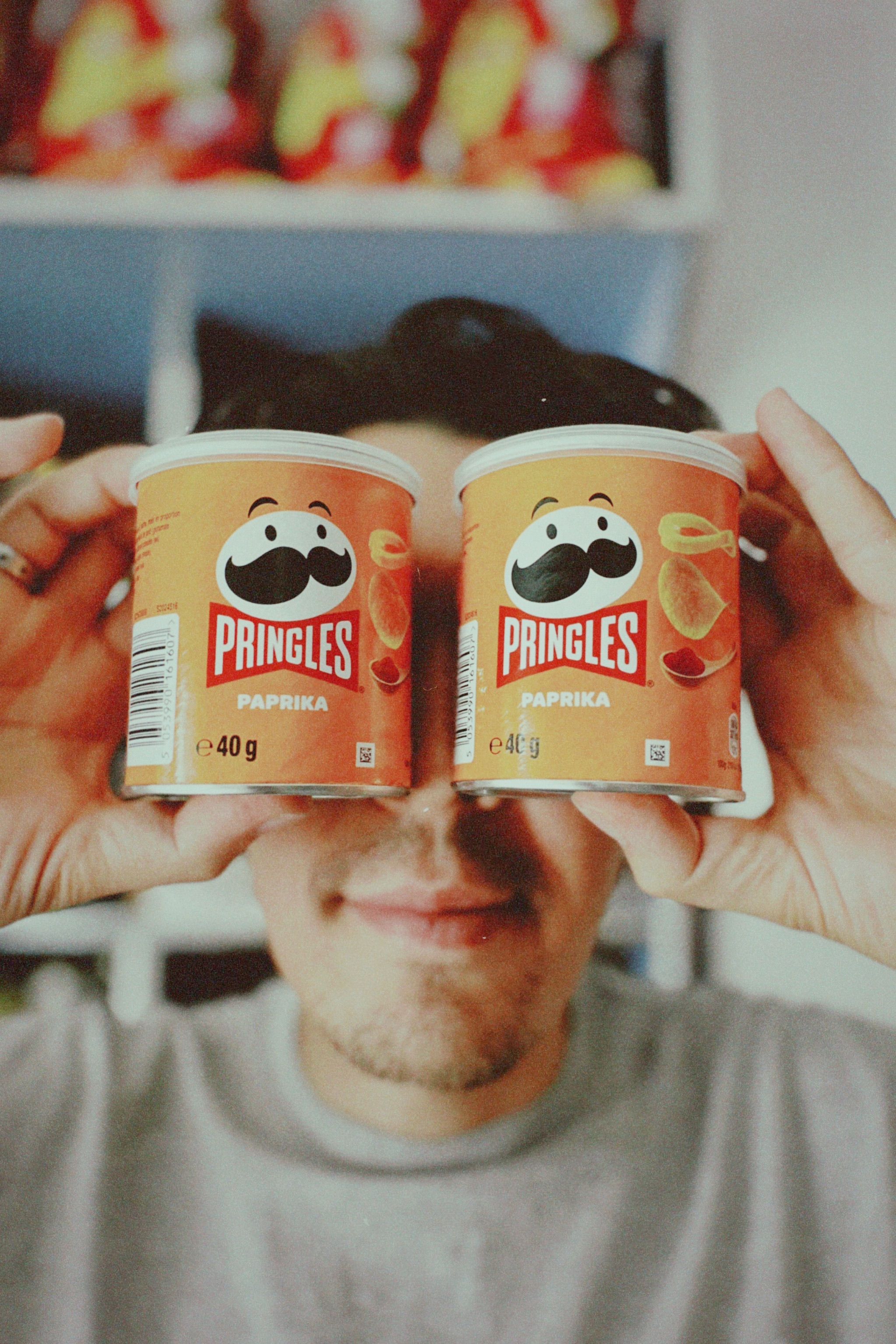 Two Cans of Chips · Free Stock Photo