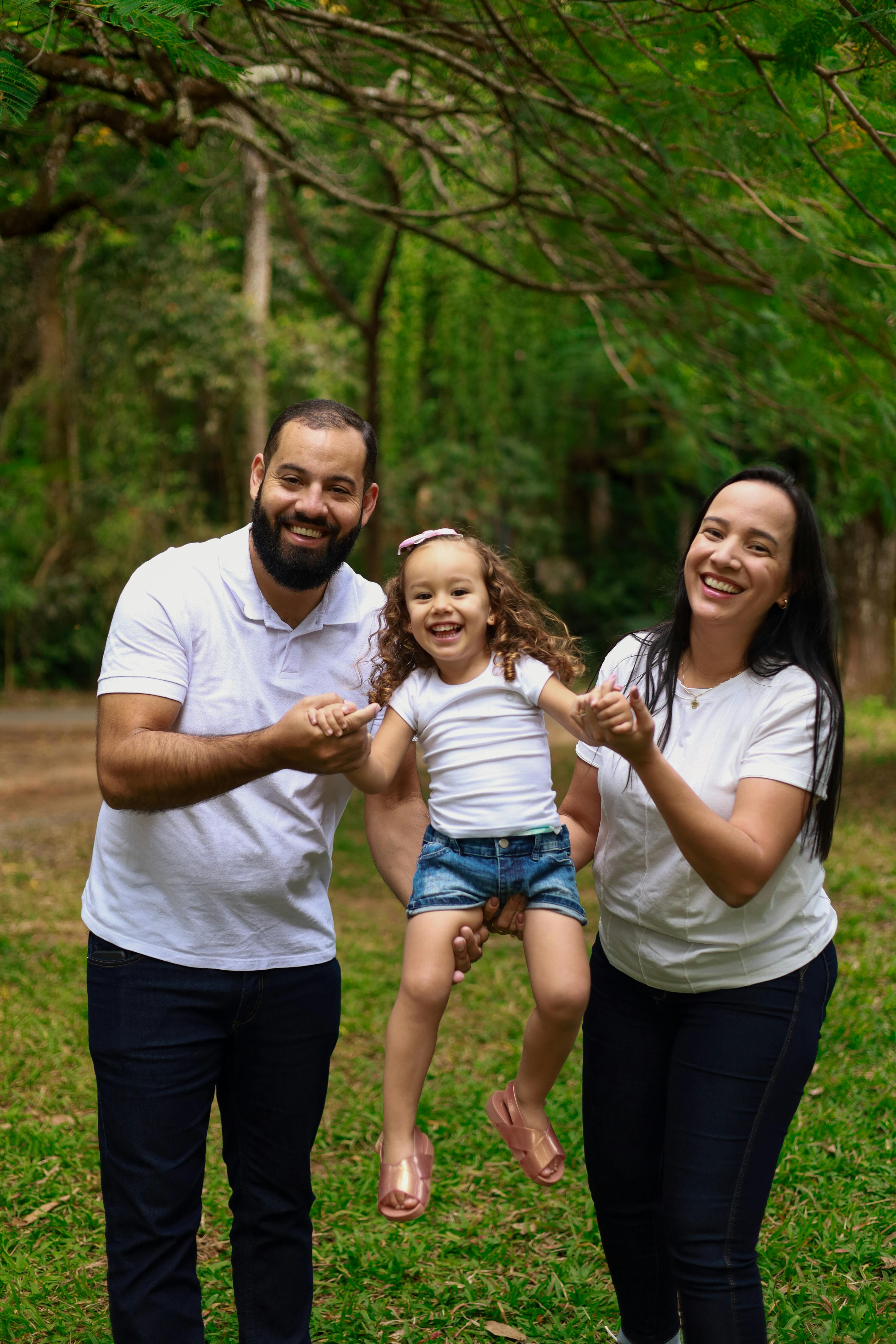 Portrait of Smiling Family Together · Free Stock Photo