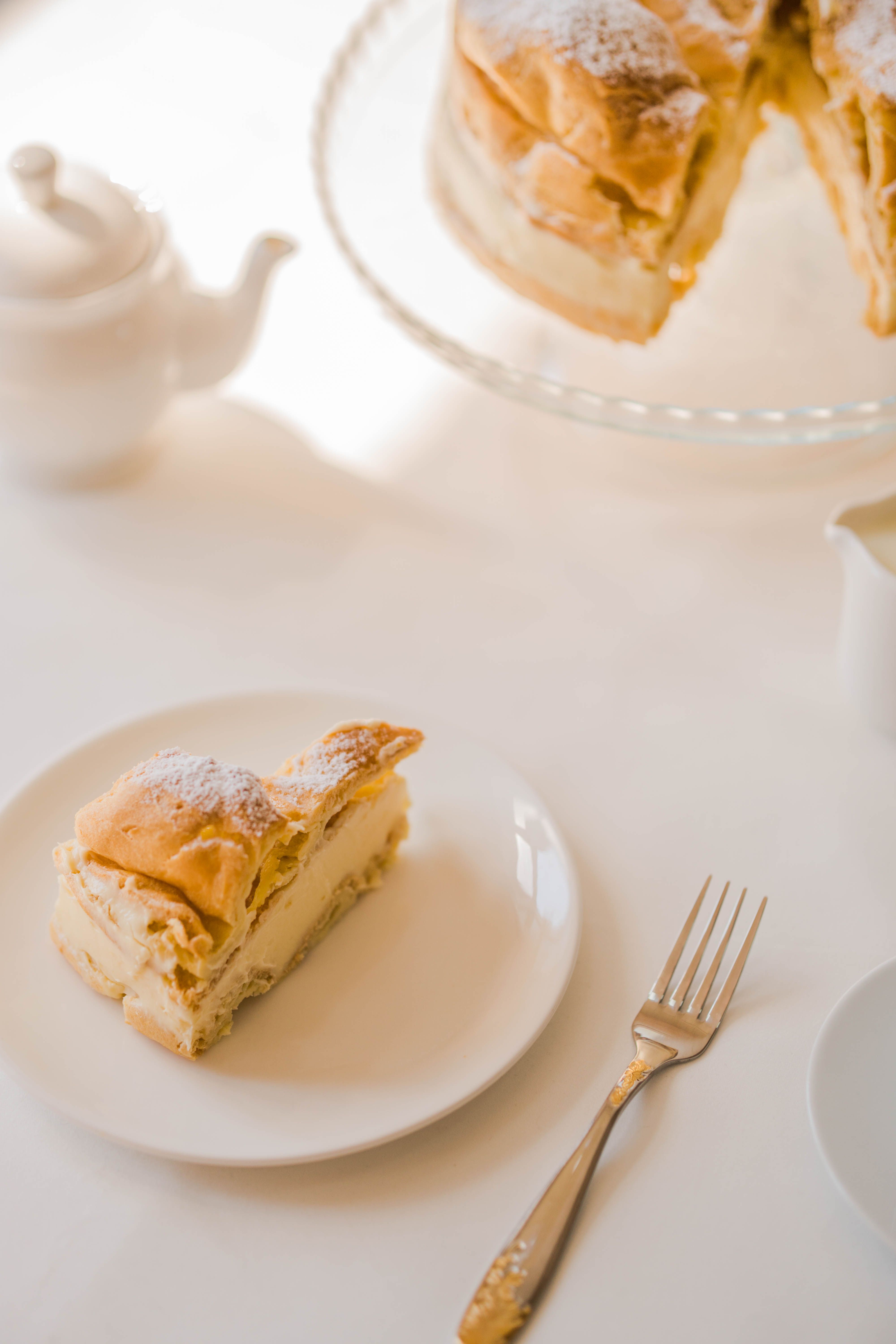 Karpatka Traditional Polish Pie · Free Stock Photo