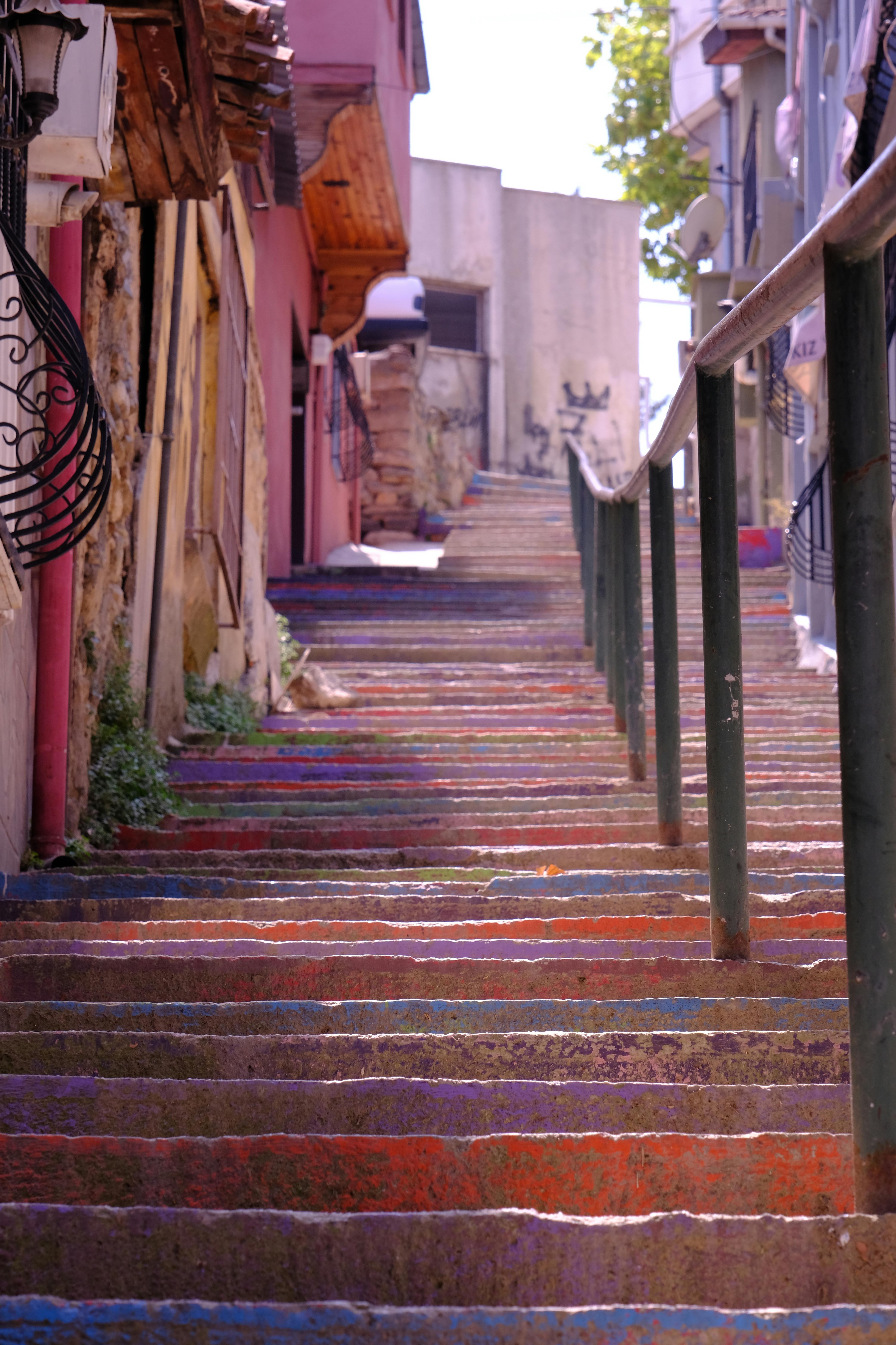 Colorful Steps in City · Free Stock Photo