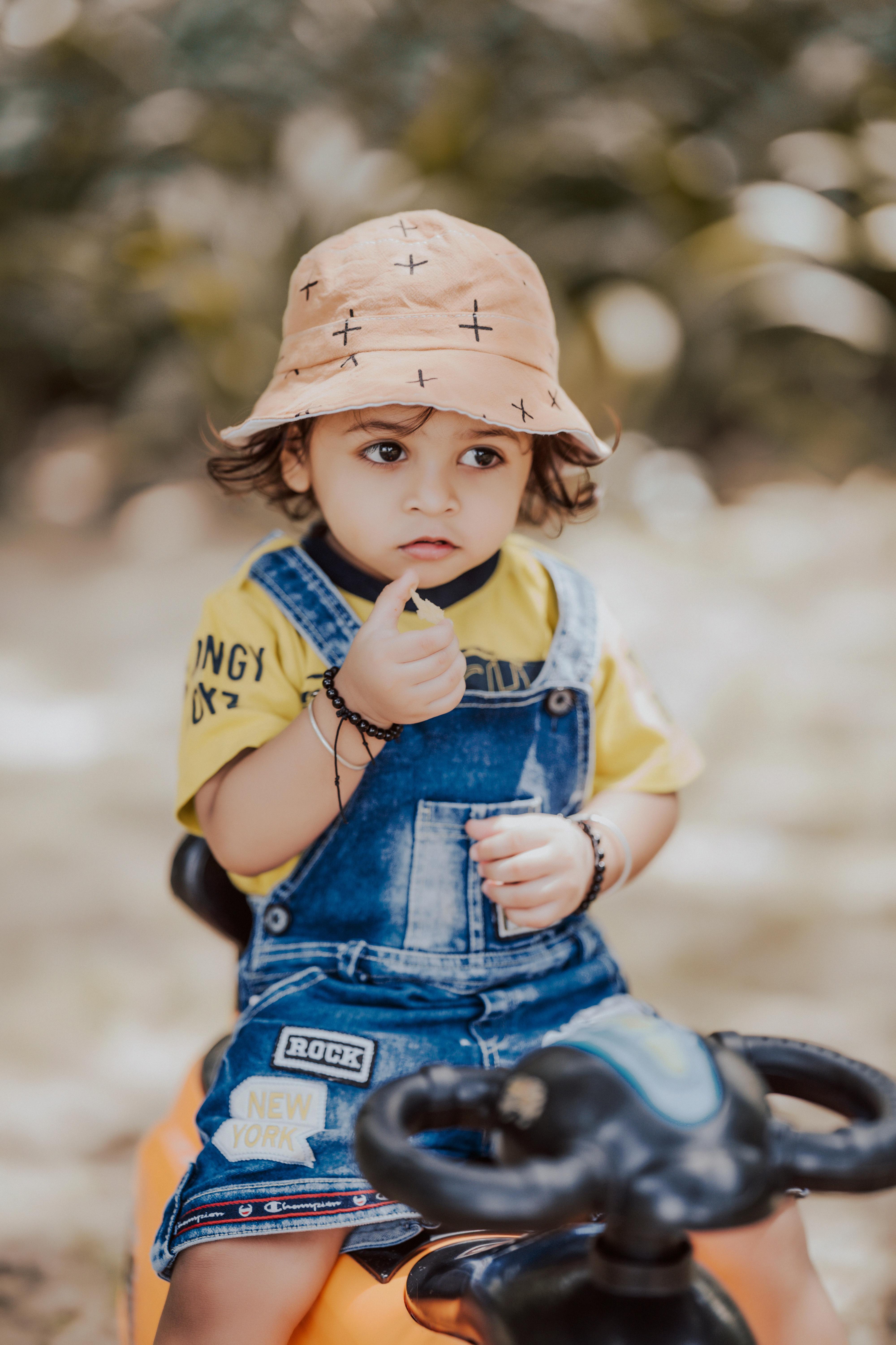 Child Model in Hat · Free Stock Photo