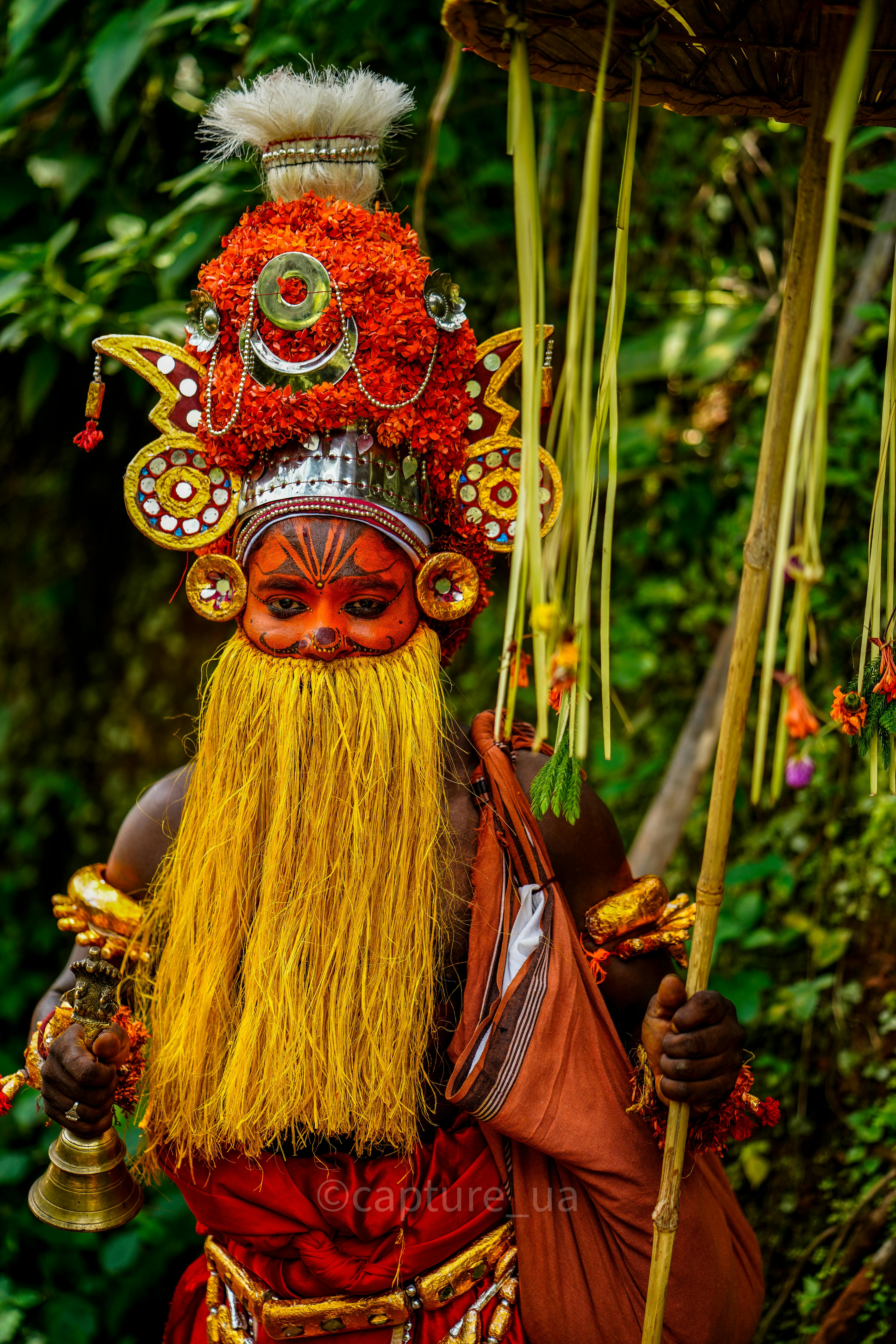 Man Wearing Costume for Onam Festival · Free Stock Photo
