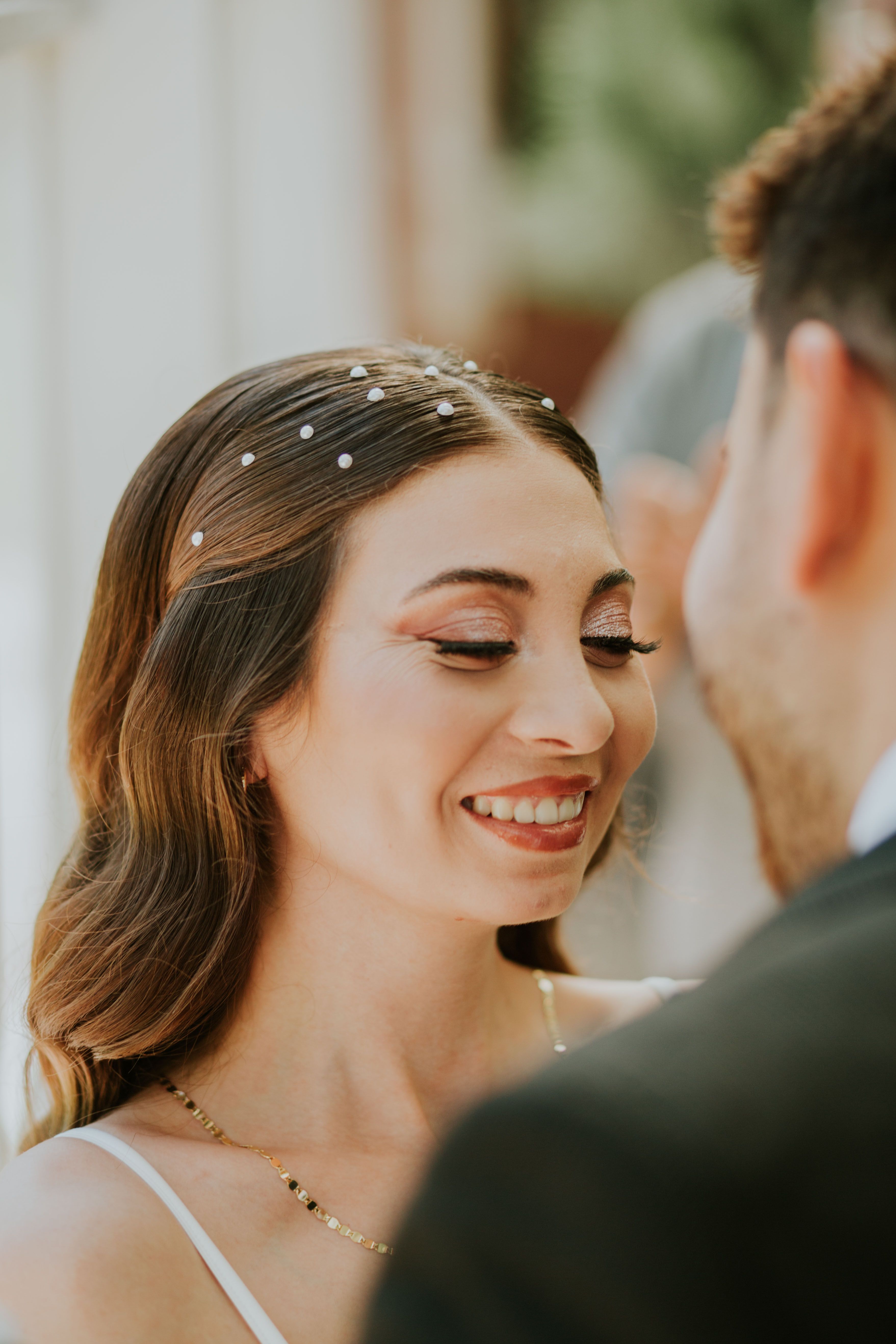 Photo of a Smiling Bride · Free Stock Photo