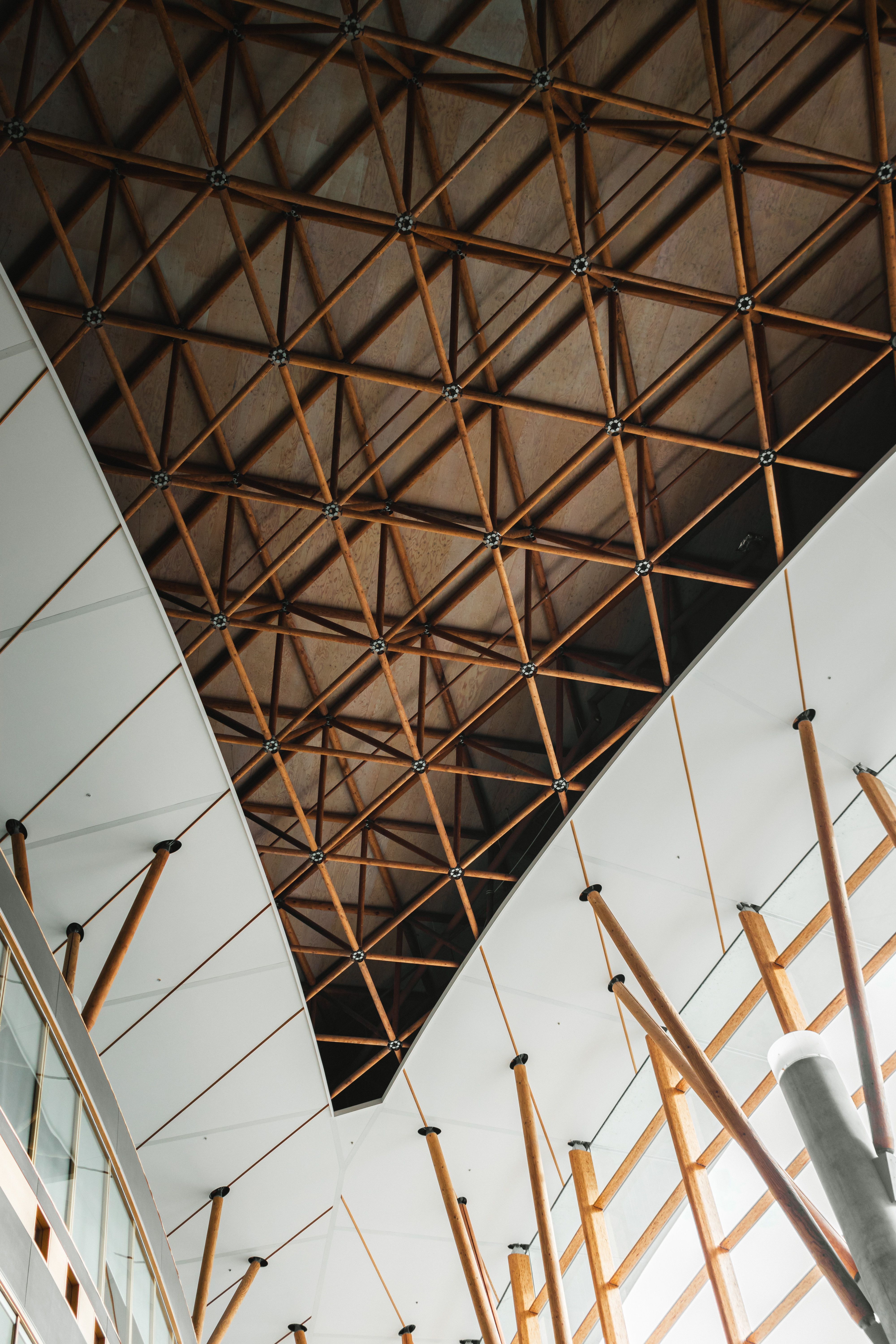 View of the Ceiling in a Modern Building · Free Stock Photo
