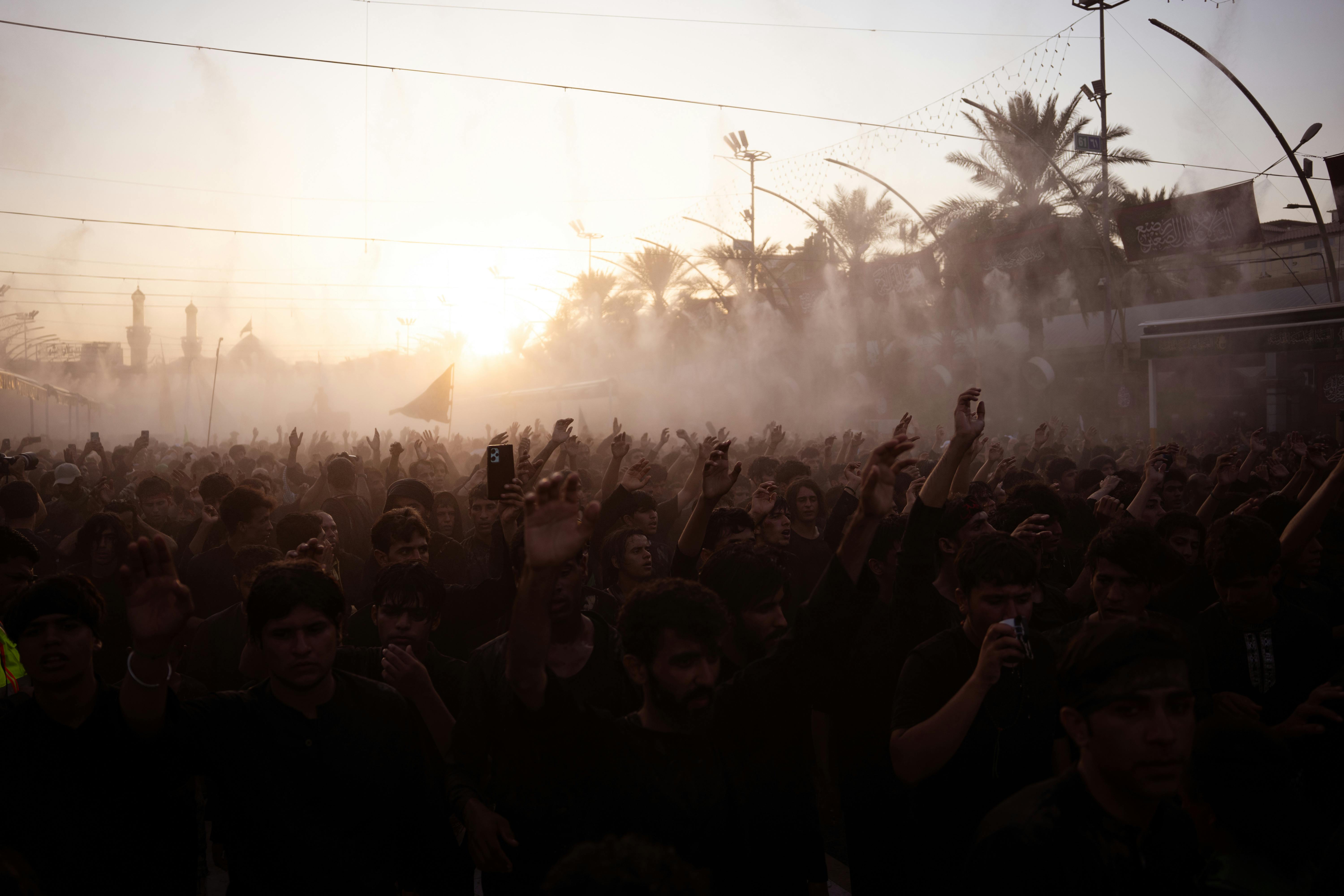 Crowd of Fenerbahce Fans on Street · Free Stock Photo