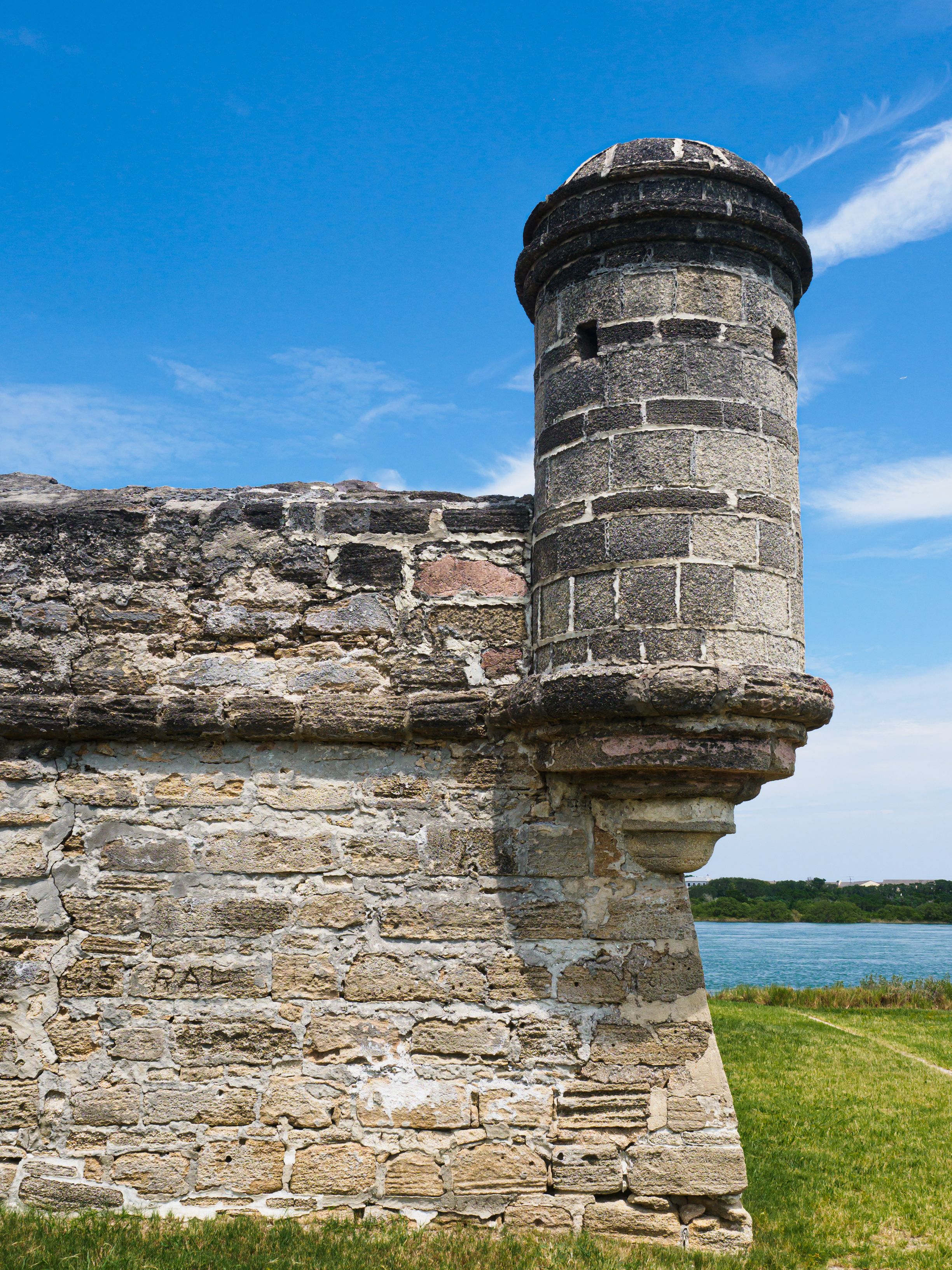 Photo gratuite de ciel bleu, états unis, floride, fort, fort matanzas ...